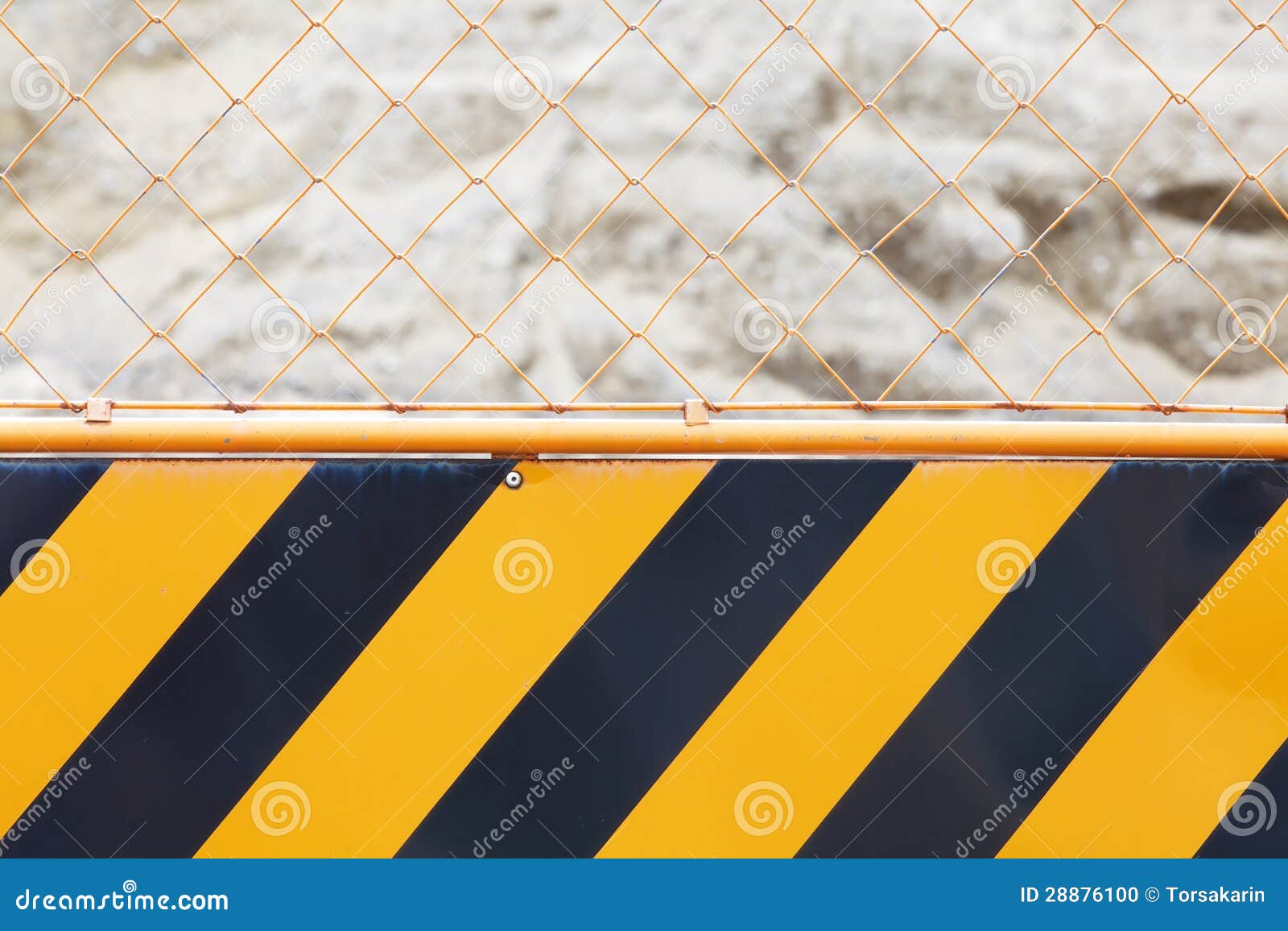 Traditional warning stripe stock photo. Image of safety - 28876100
