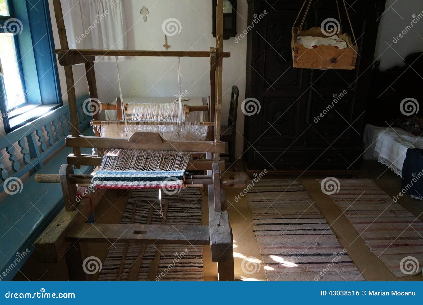 Traditional Weaving Looms Royalty-Free Stock Photo | CartoonDealer.com ...