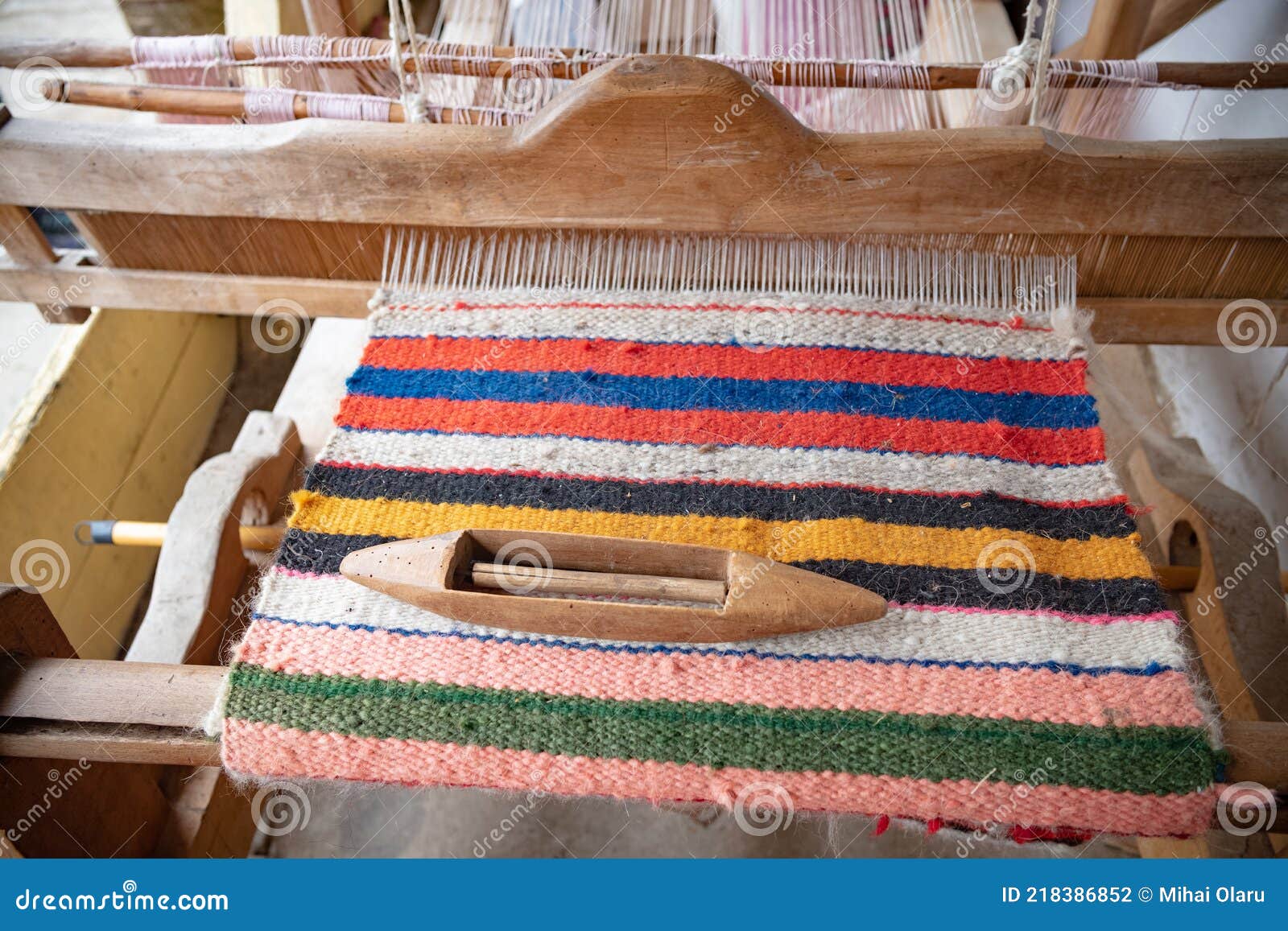 Traditional Weaving Loom Stock Photo | CartoonDealer.com #114146448