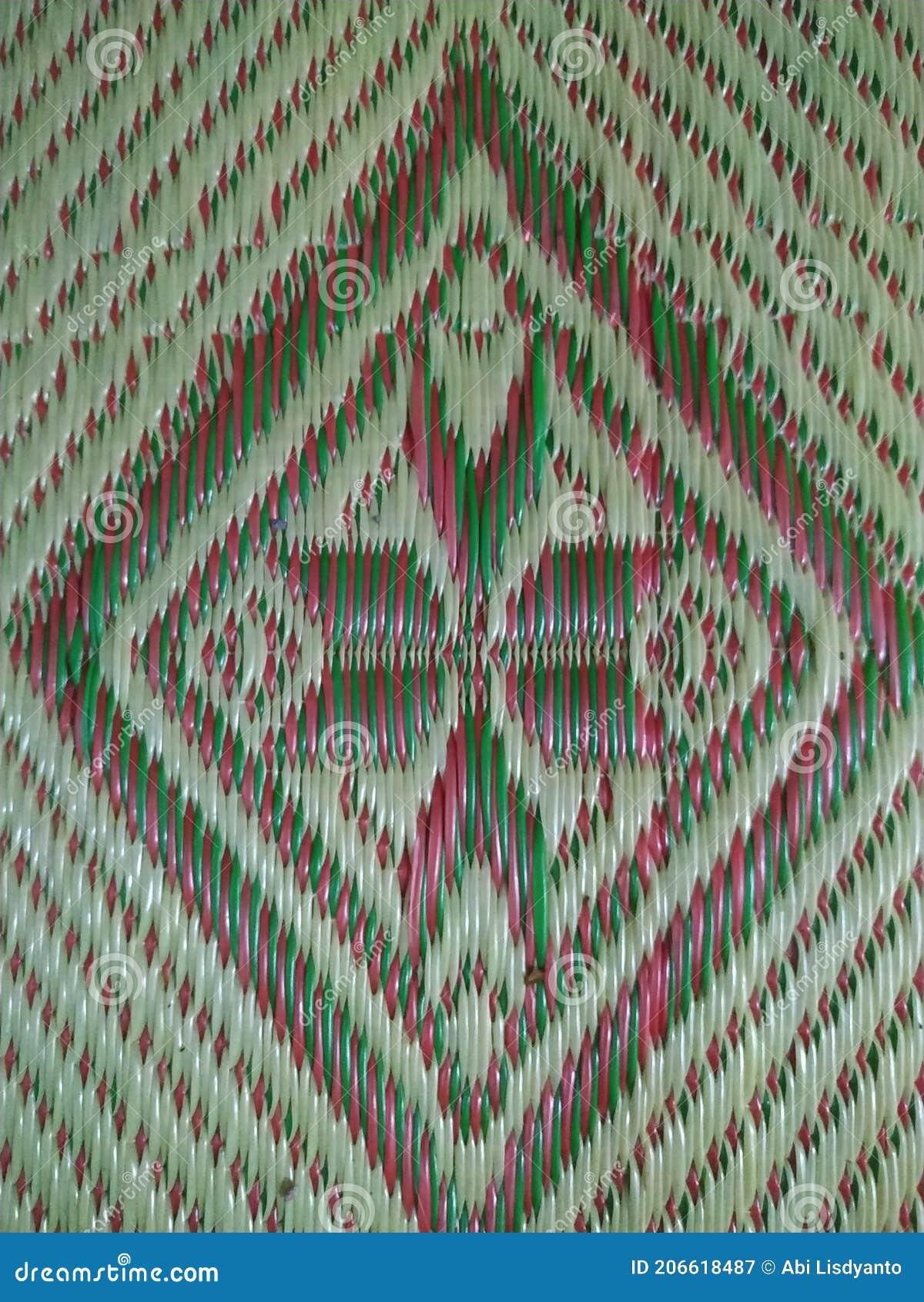 Traditional Webbing Art stock image. Image of circle - 206618487