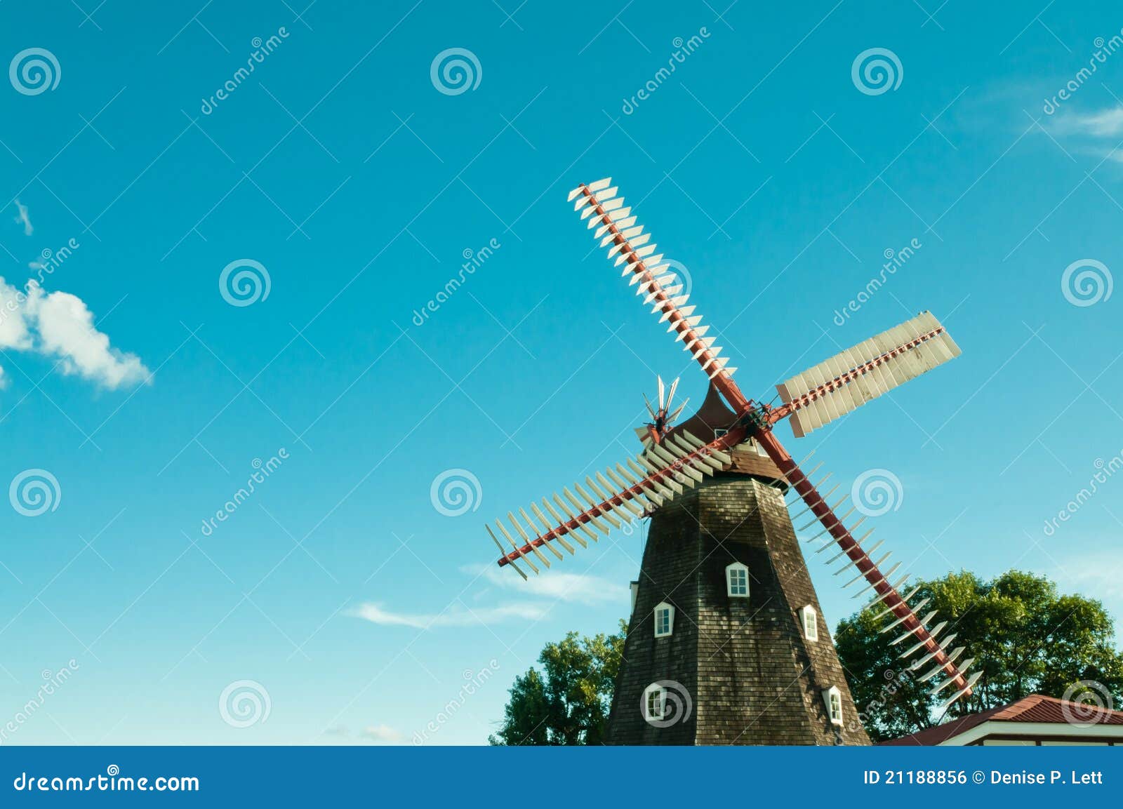Traditional Windmill stock photo. Image of icon, energy - 21188856