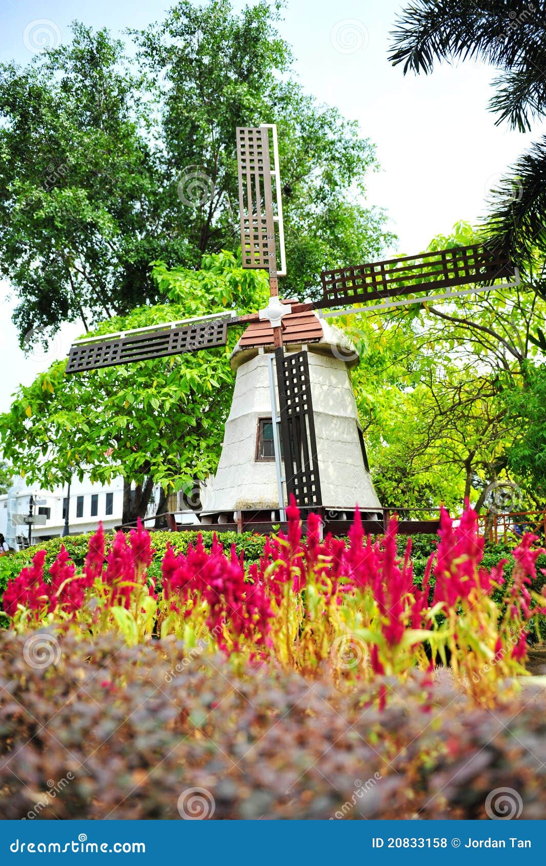 Traditional windmill model stock photo. Image of travel - 20833158