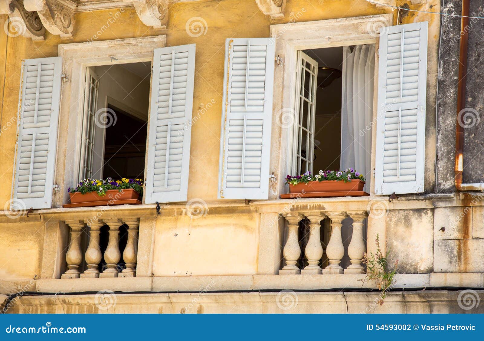 Traditional windows stock photo. Image of historic, landscape - 54593002