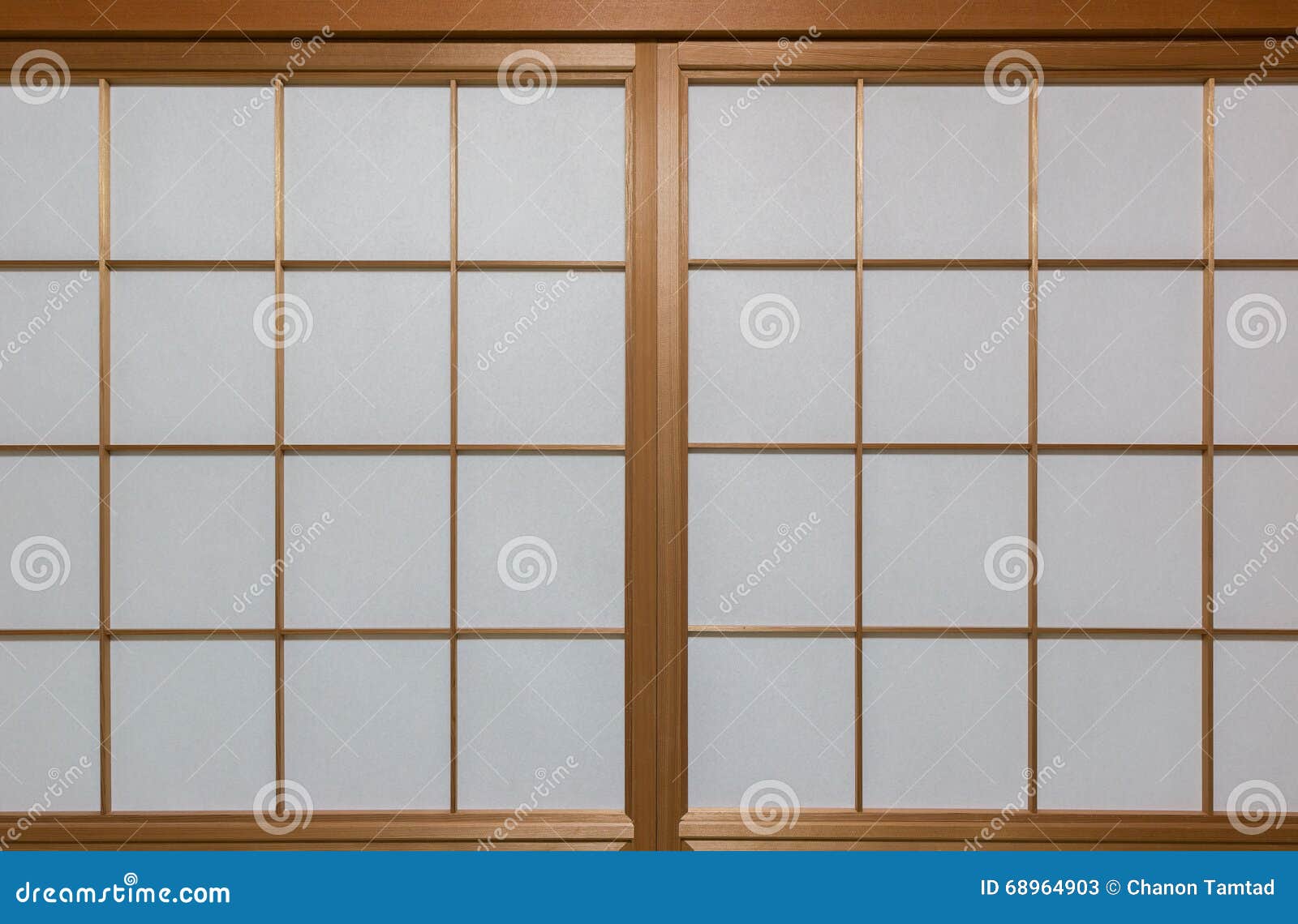 Traditional Windows Japanese Style. Stock Image - Image of asian ...