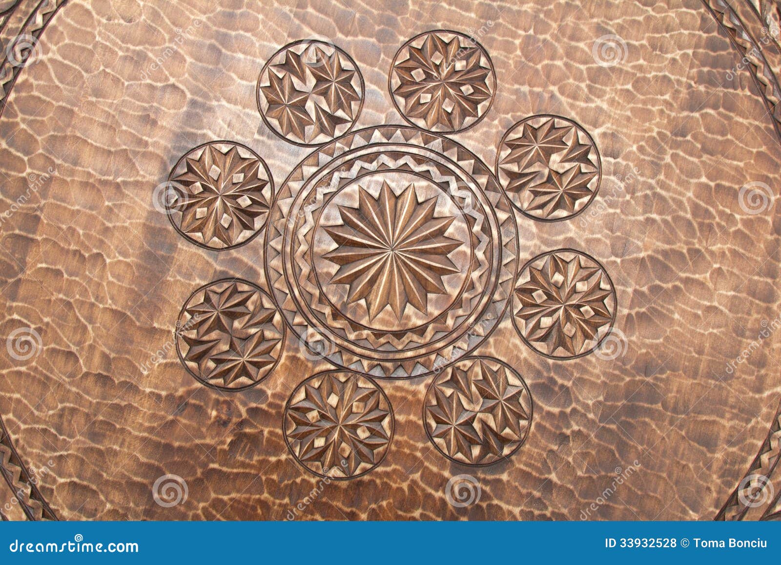Traditional Wood Sculpted Objects Stock Photo - Image of ornament ...