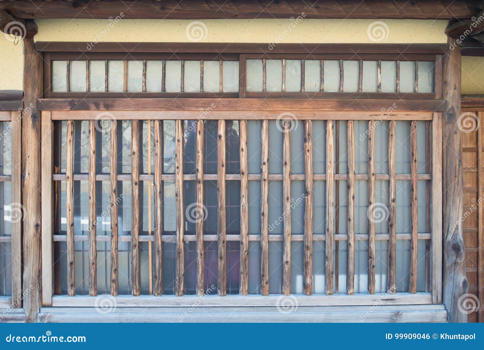 Traditional Wood Window in Nara,Japan Stock Photo - Image of asian ...