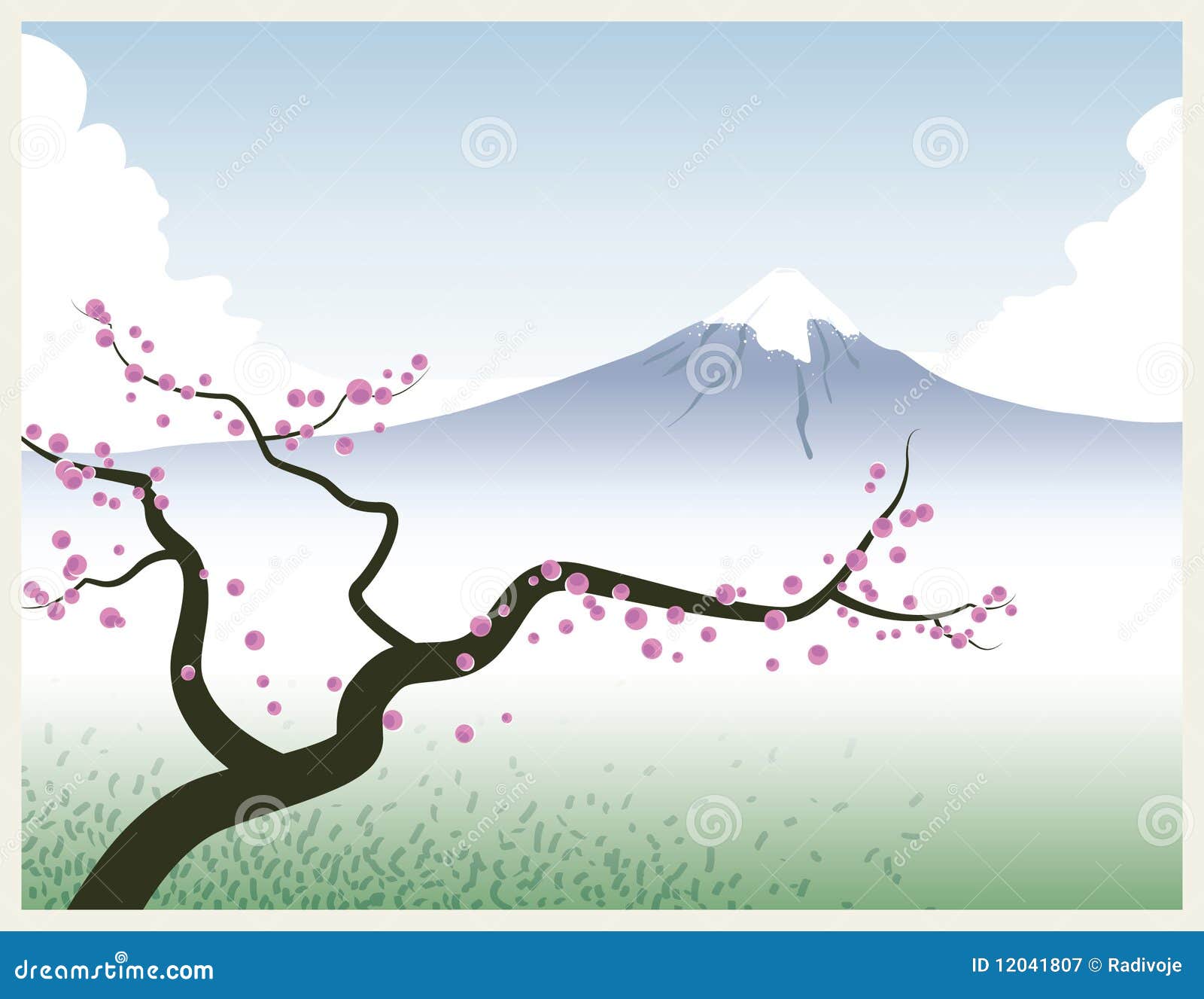 Traditional Woodcut Cartoon Vector | CartoonDealer.com #12041807