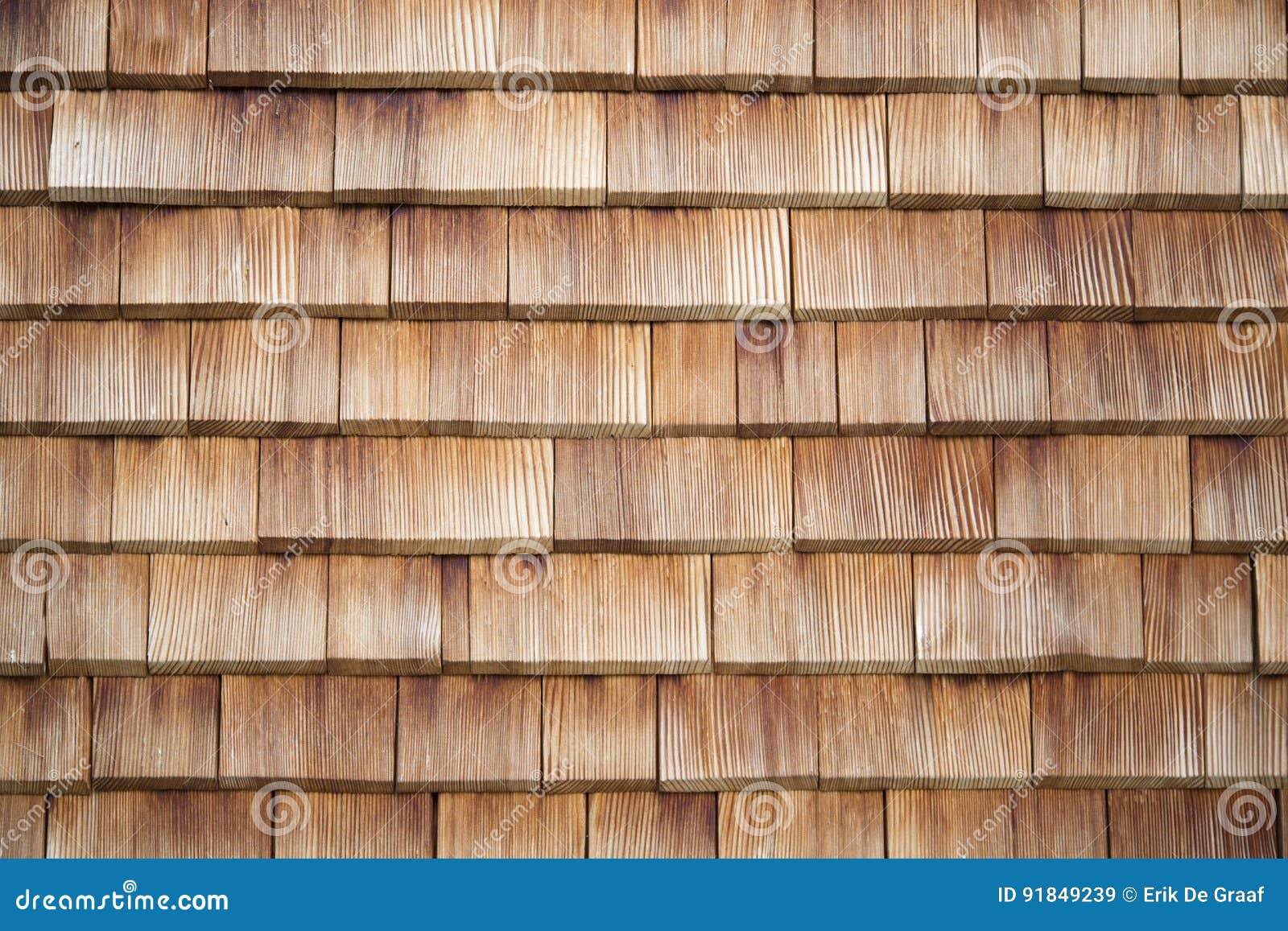 Traditional Wooden Shingles Stock Image - Image of austria, shingles ...
