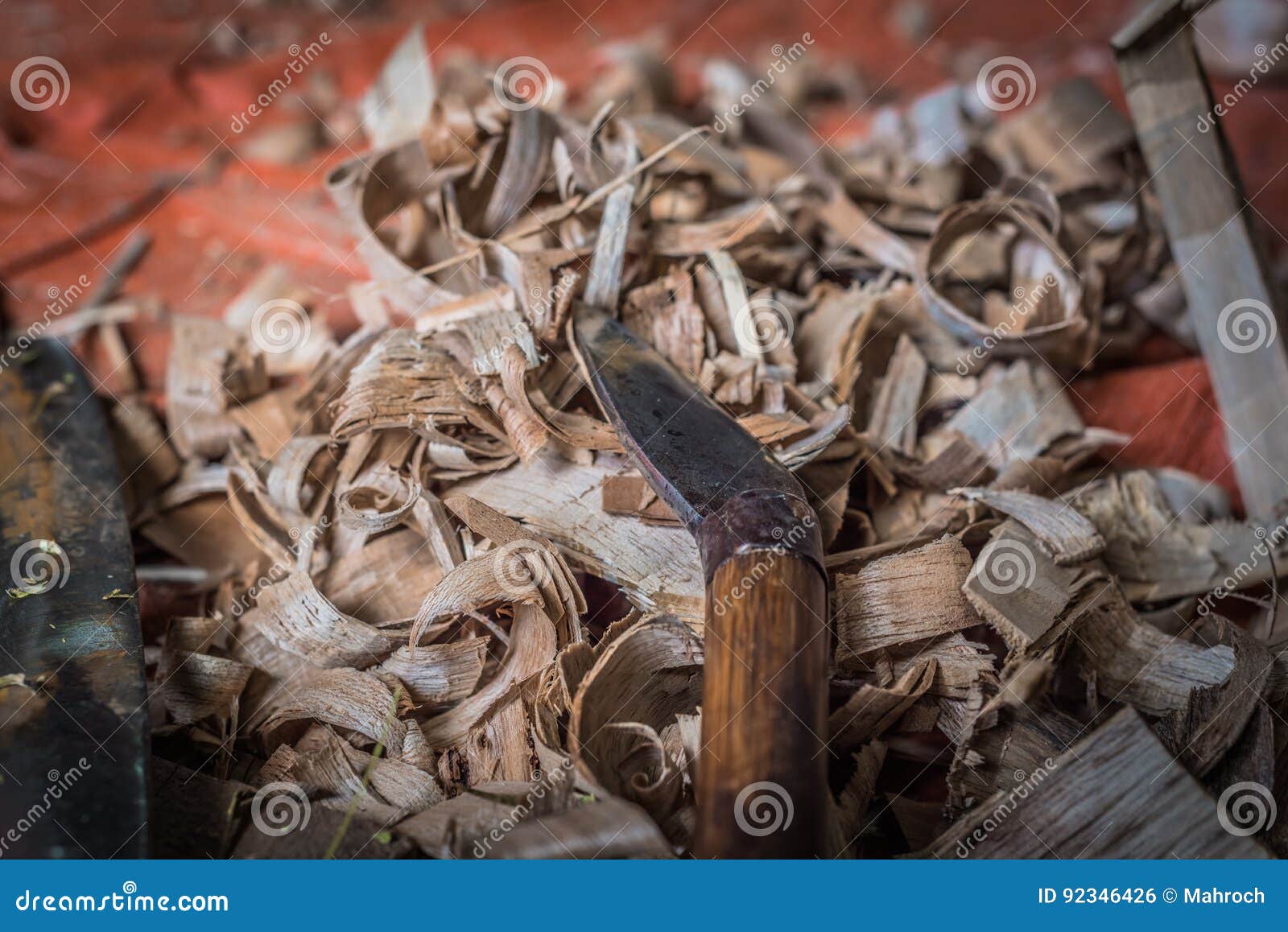 Traditional Woodworker Tools Stock Photo - Image of wooden, workshop ...