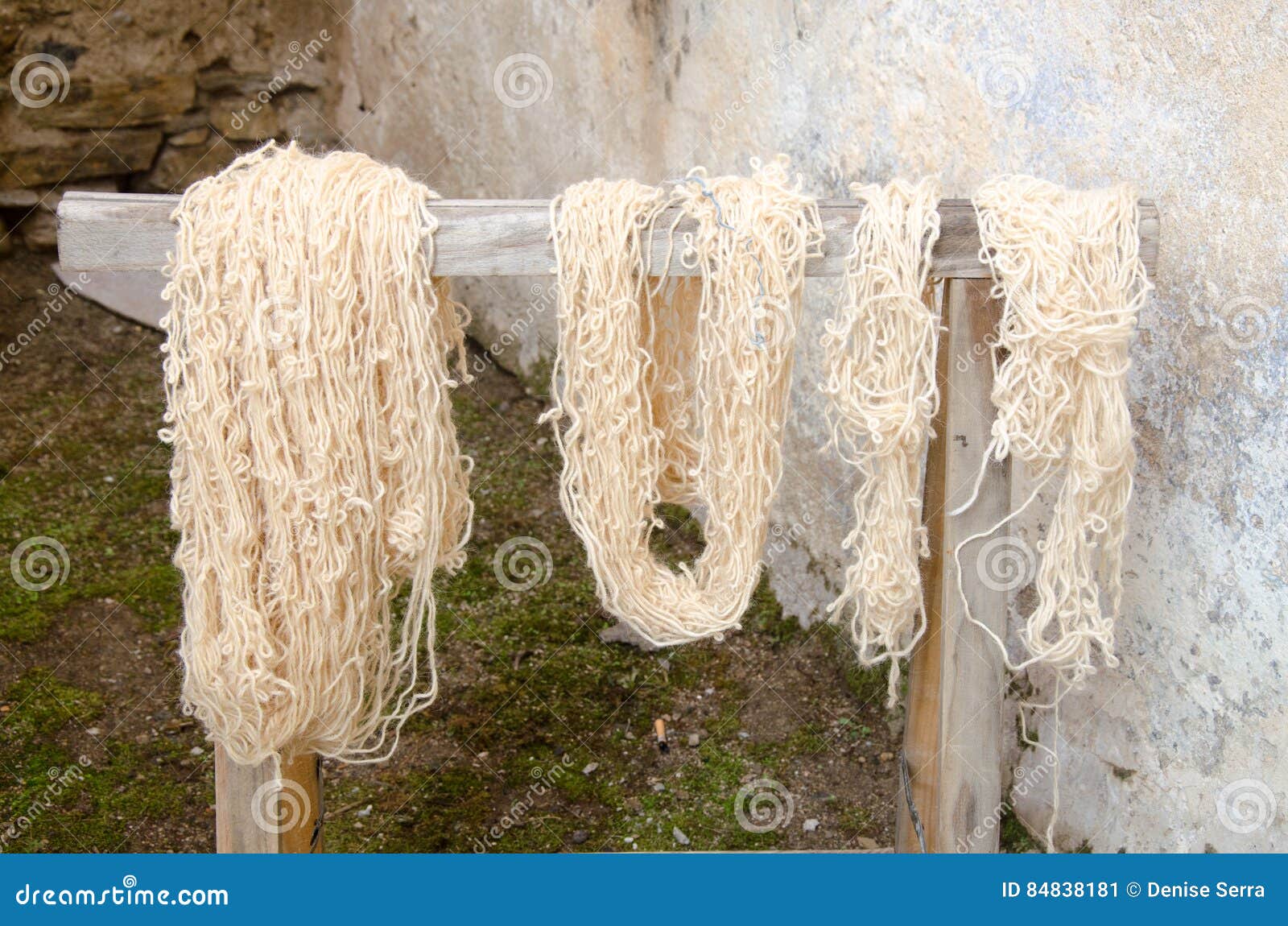 Traditional wool dyeing stock image. Image of dyeing - 84838181