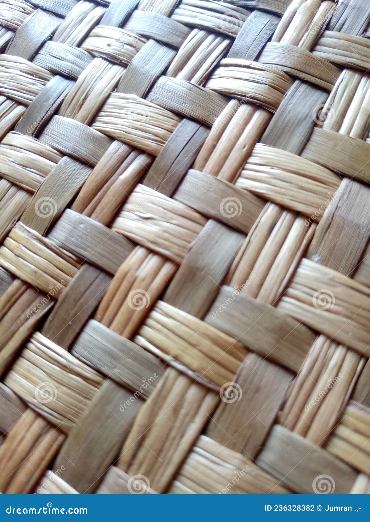 Traditional Woven Mat Made from Plants. Stock Photo - Image of ...