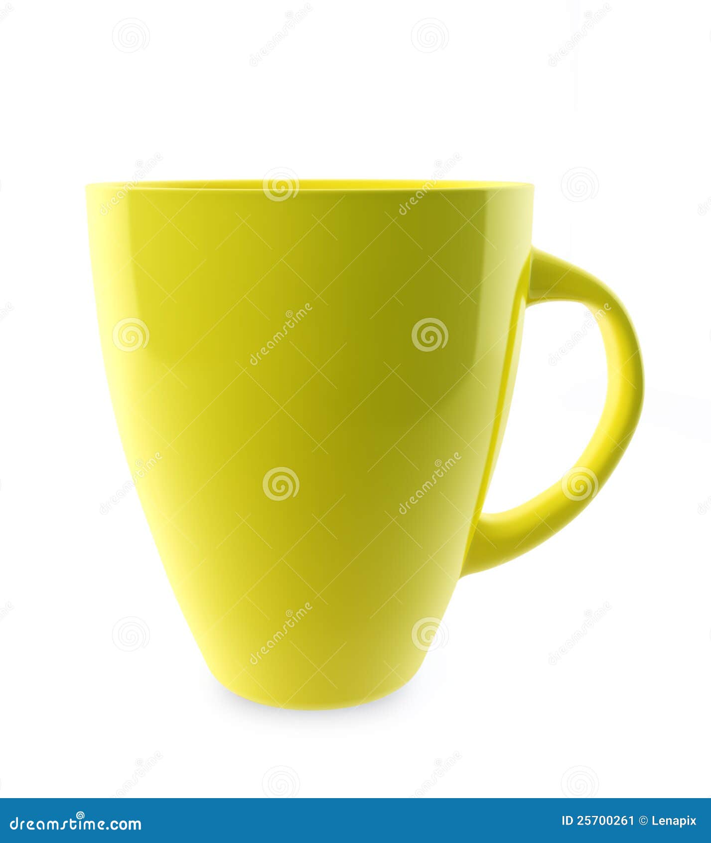 Traditional yellow tea cup stock illustration. Illustration of shot ...