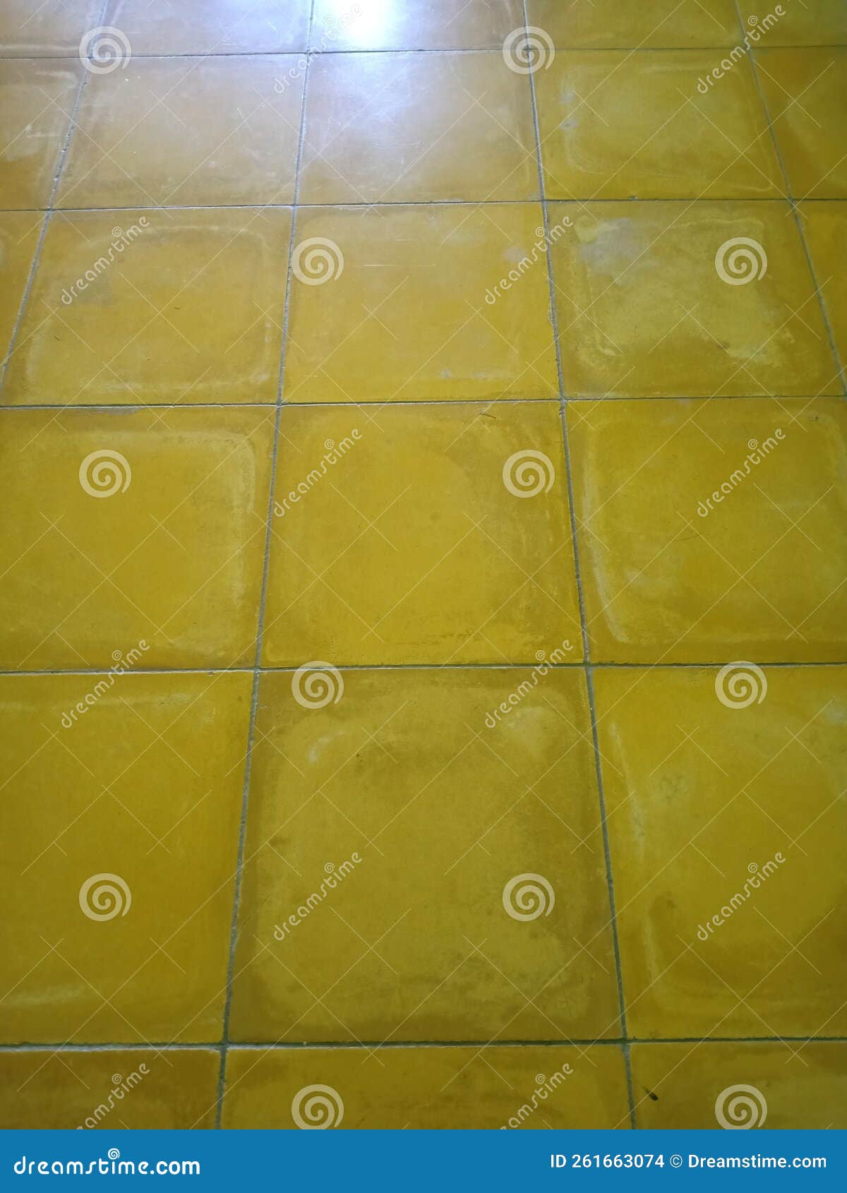 Traditional Yellow Tile stock photo. Image of design - 261663074