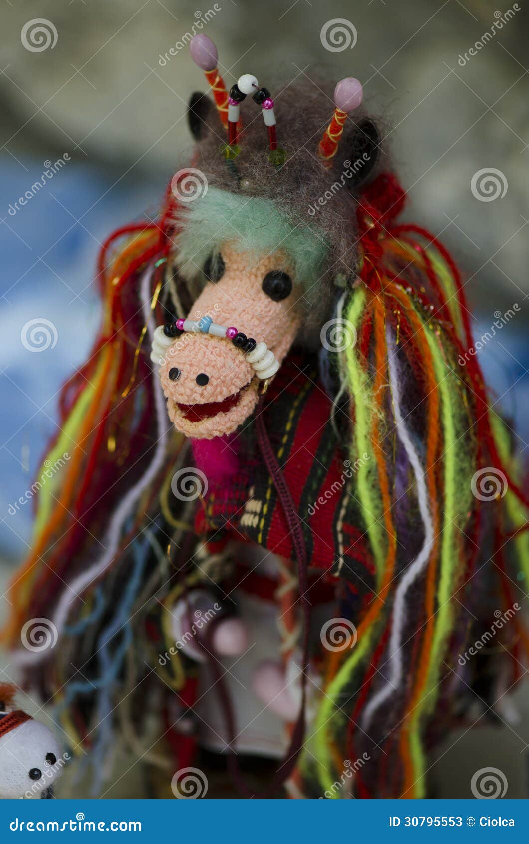 Traditioneel Roemeens Masker Stock Afbeelding - Image of museum ...