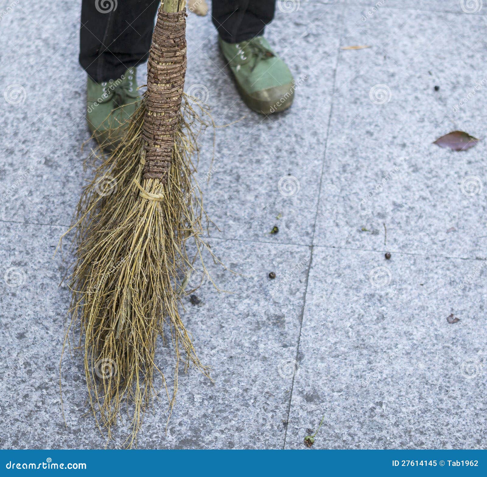 Traditionele Chinese Bezem stock afbeelding. Image of traditioneel ...