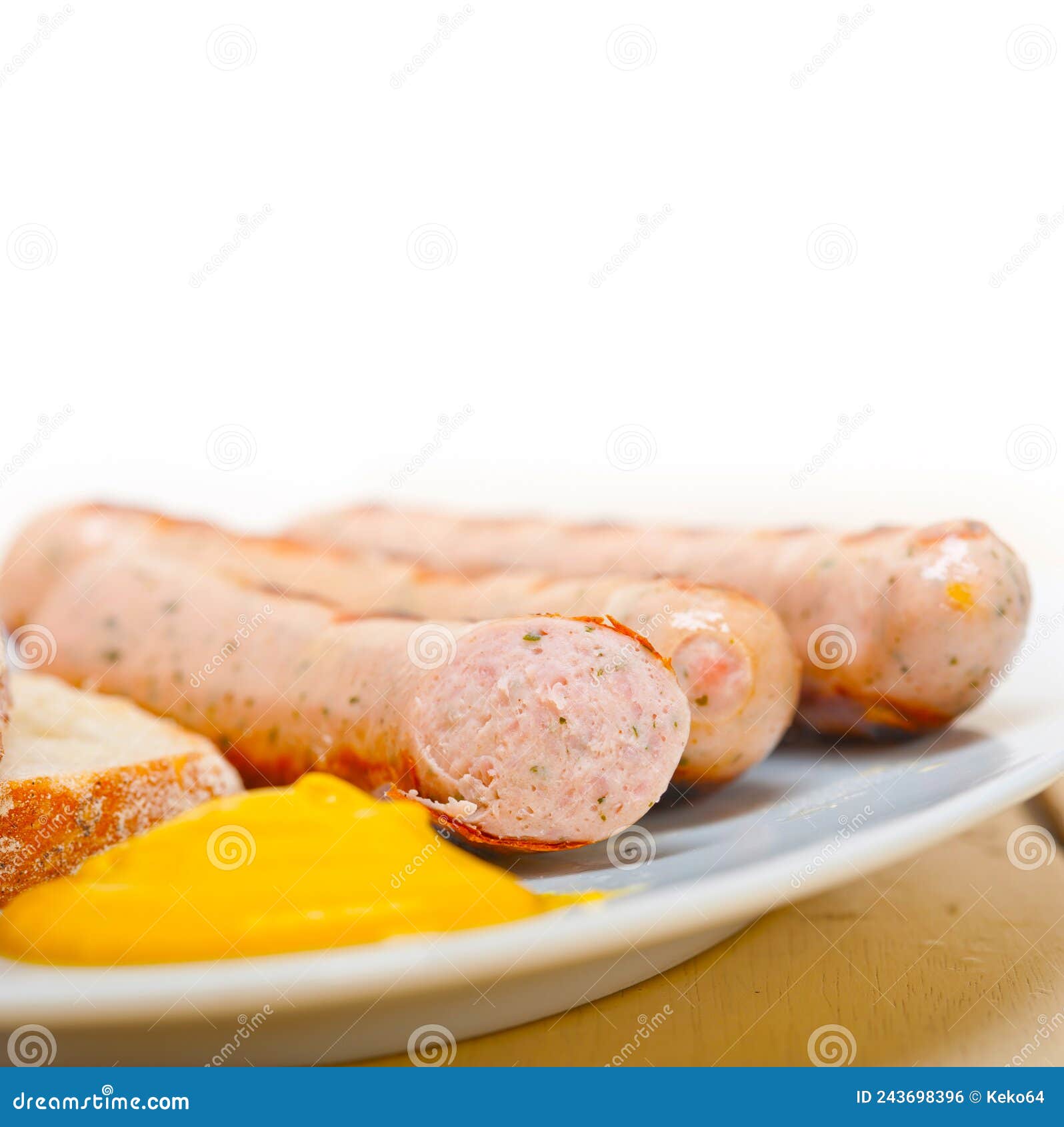 Traditionele Duitse Worstjes Stock Foto - Image of barbecue, diner ...