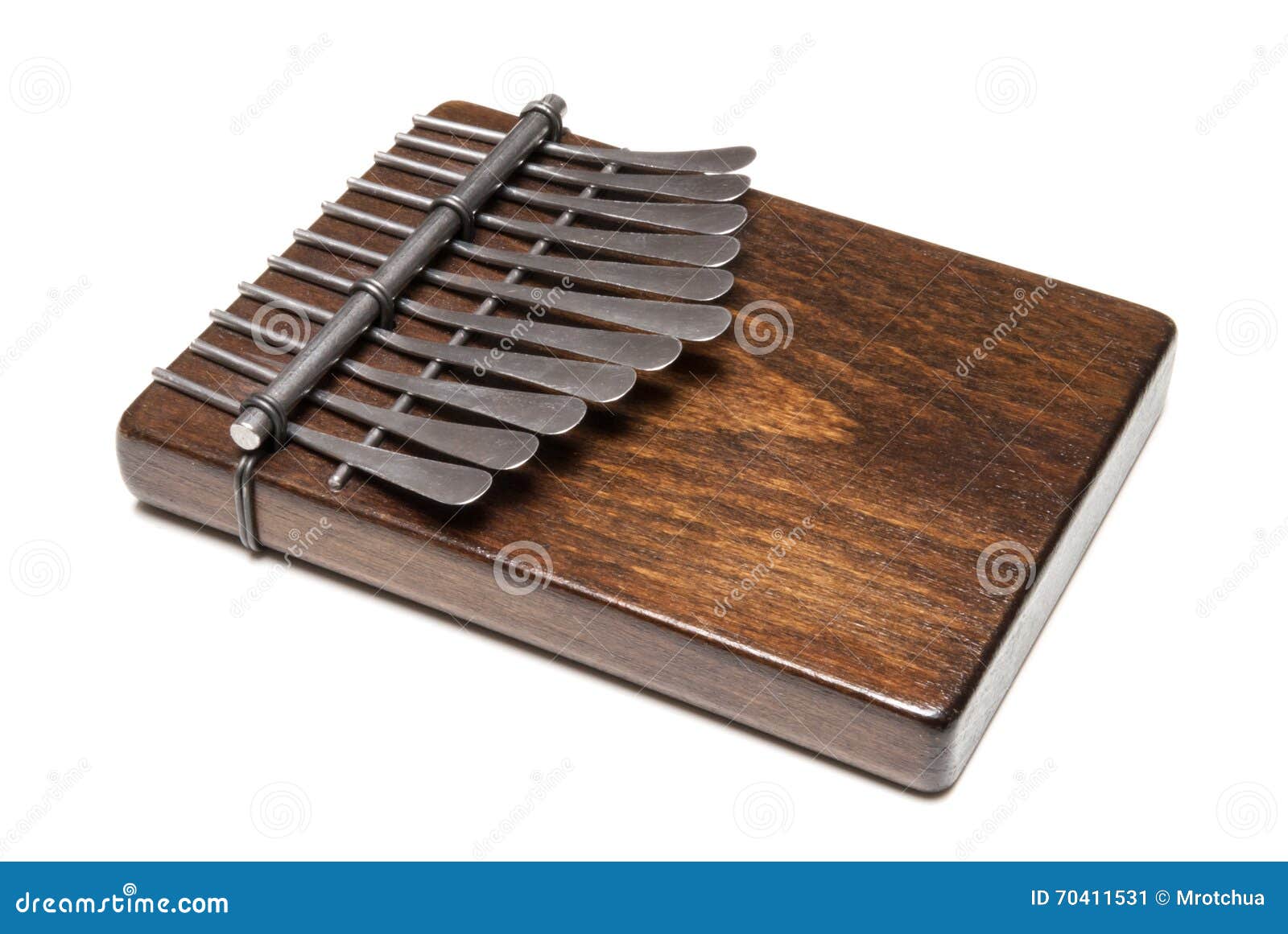 Traditionelles Afrikanisches Instrument Kalimba Oder Daumenklavier ...