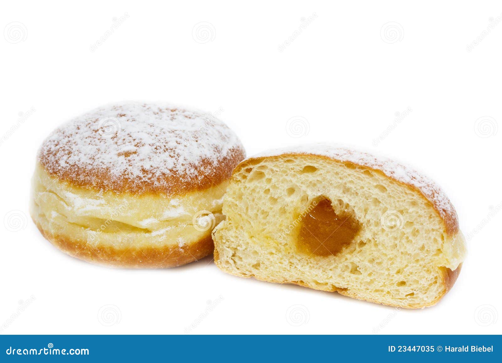 Traditionelles Deutsches Krapfen Gebäck Stockbild - Bild von störung ...