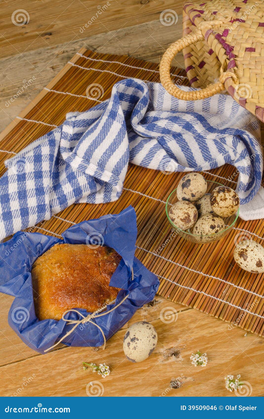 Traditonal Spanish Easter Cake Stock Photo - Image of decorated ...