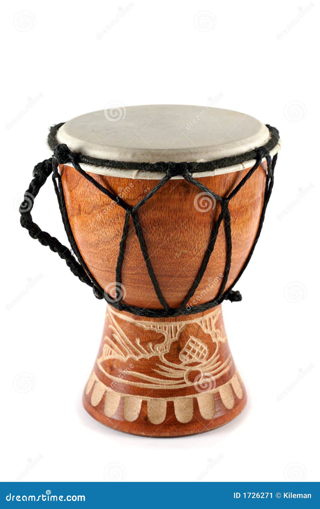 Tradtional Handtrommel stockbild. Bild von musik, ozean - 1726271