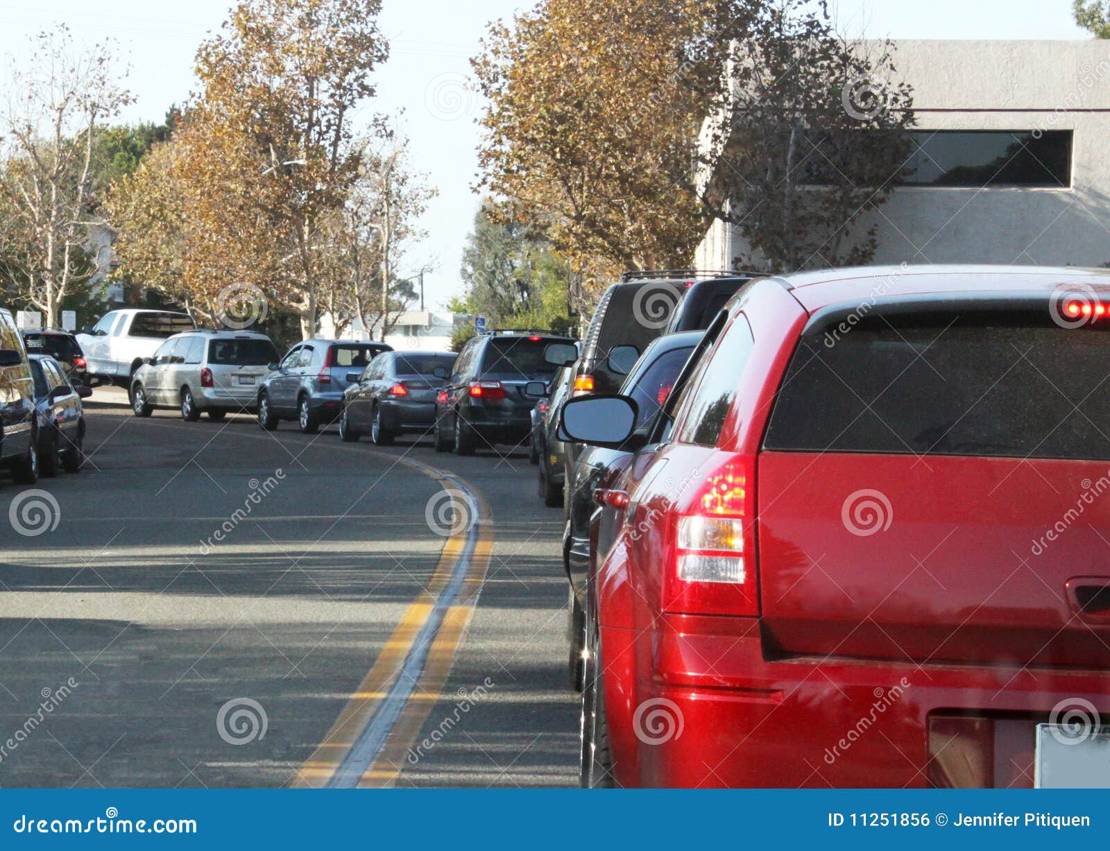 Traffic stock photo. Image of afternoon, cars, street - 11251856