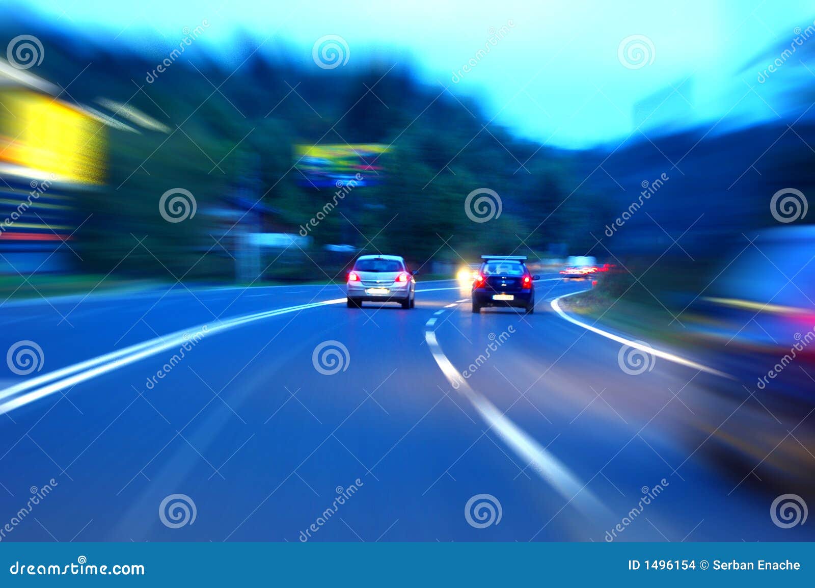 Traffic stock photo. Image of fast, highway, movement - 1496154