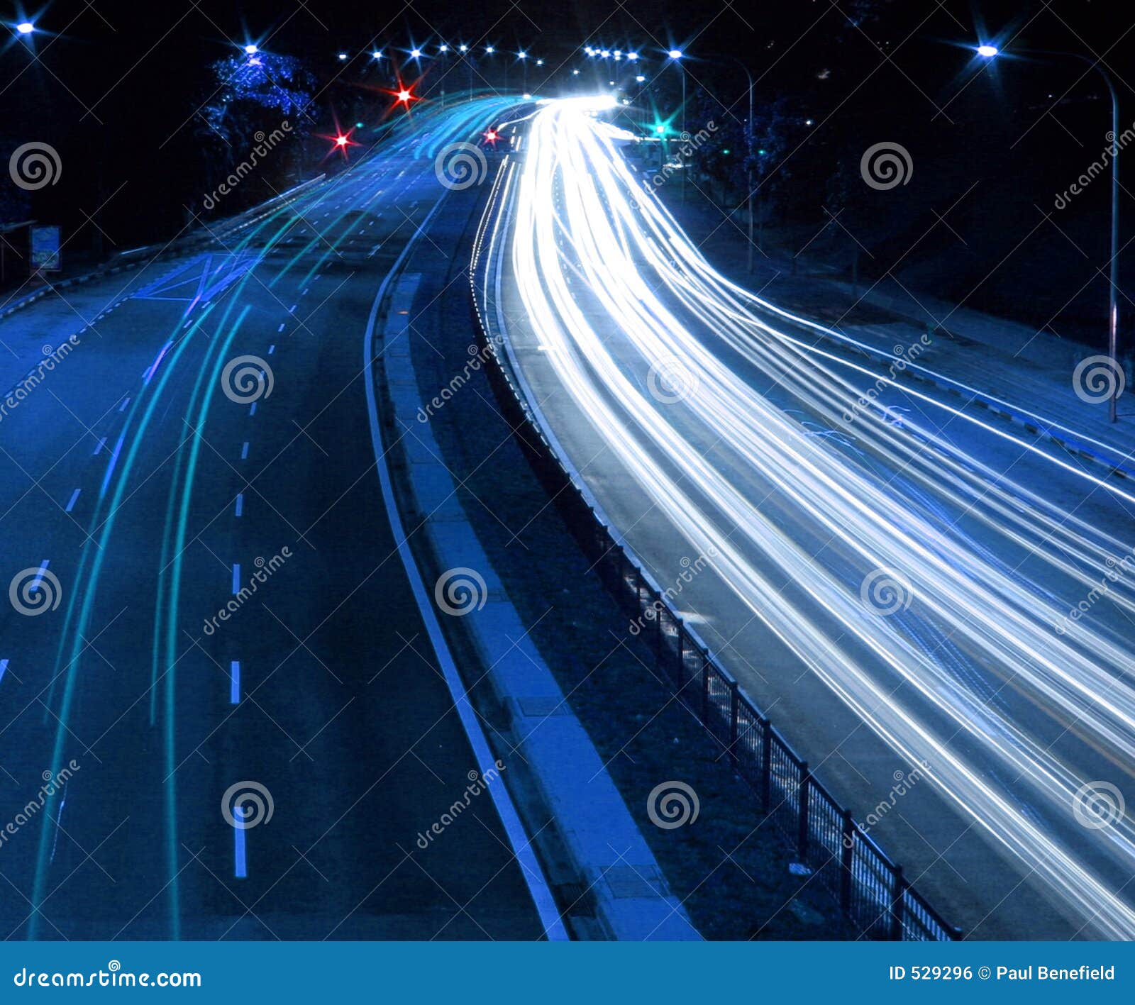 Traffic stock photo. Image of trail, freeway, speed, accelerate - 529296
