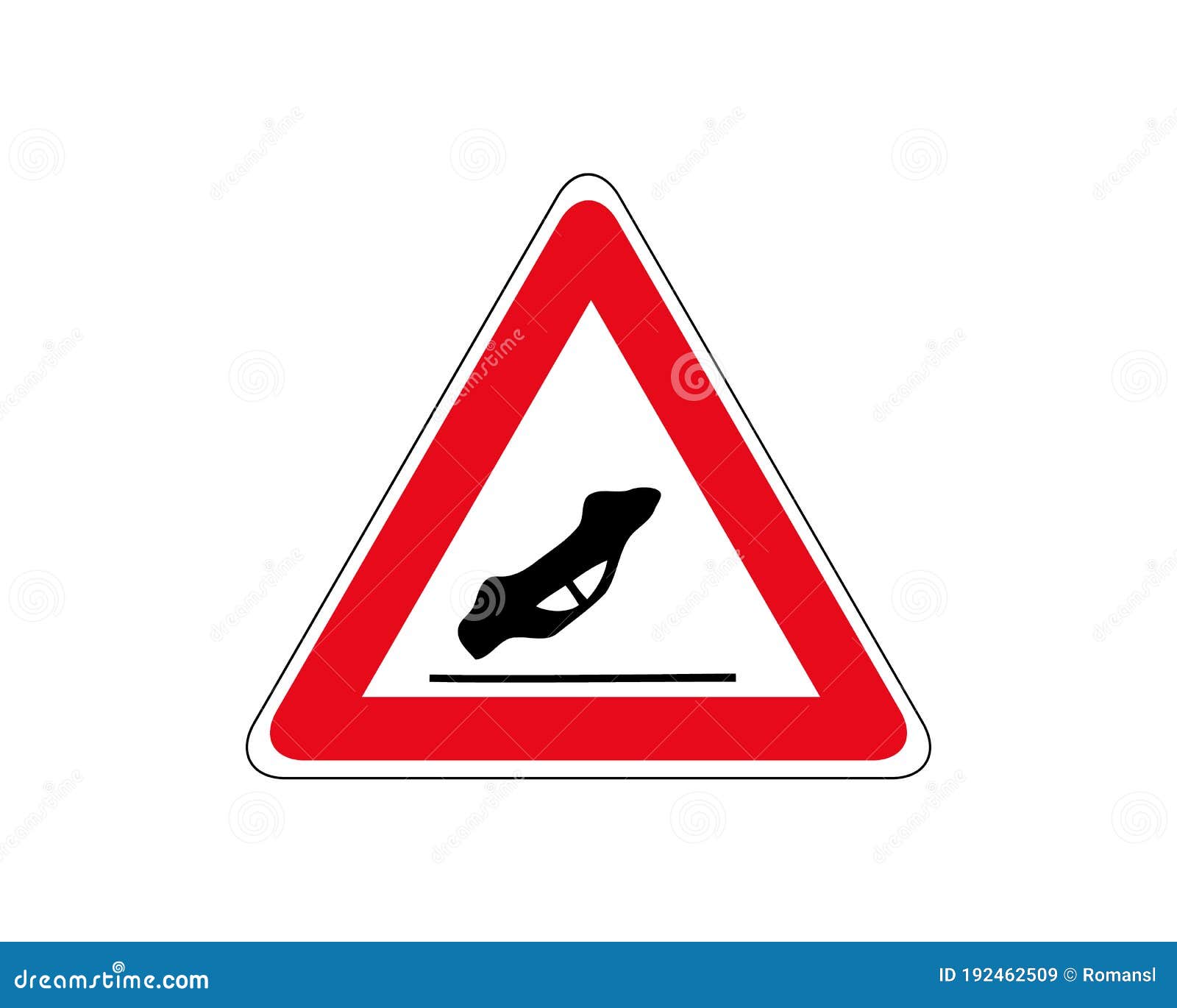 Accident Road Signs Cartoon Vector | CartoonDealer.com #5942579