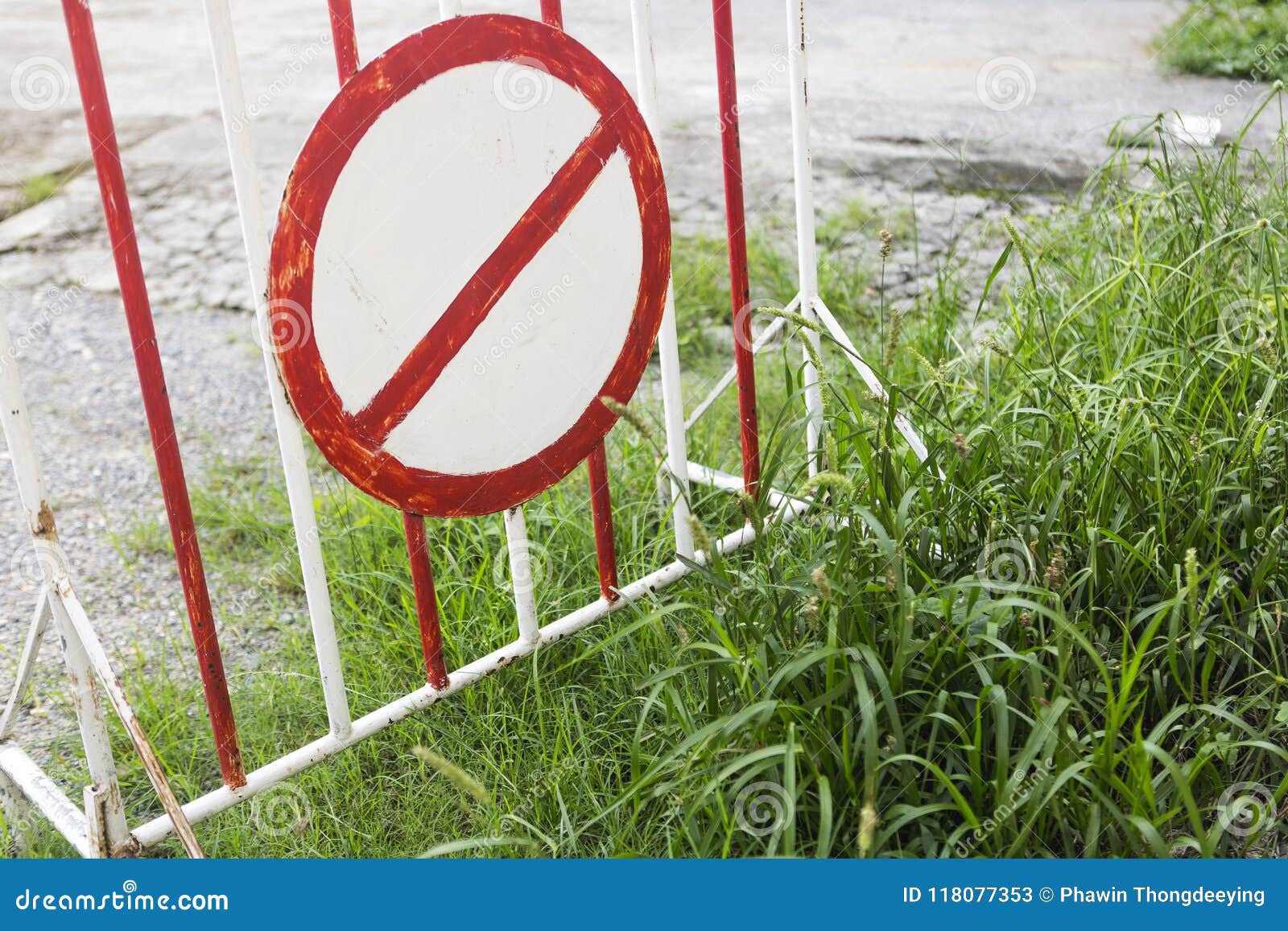 Barrier With Stop Sign And Greek Flag In The Background Royalty-Free ...