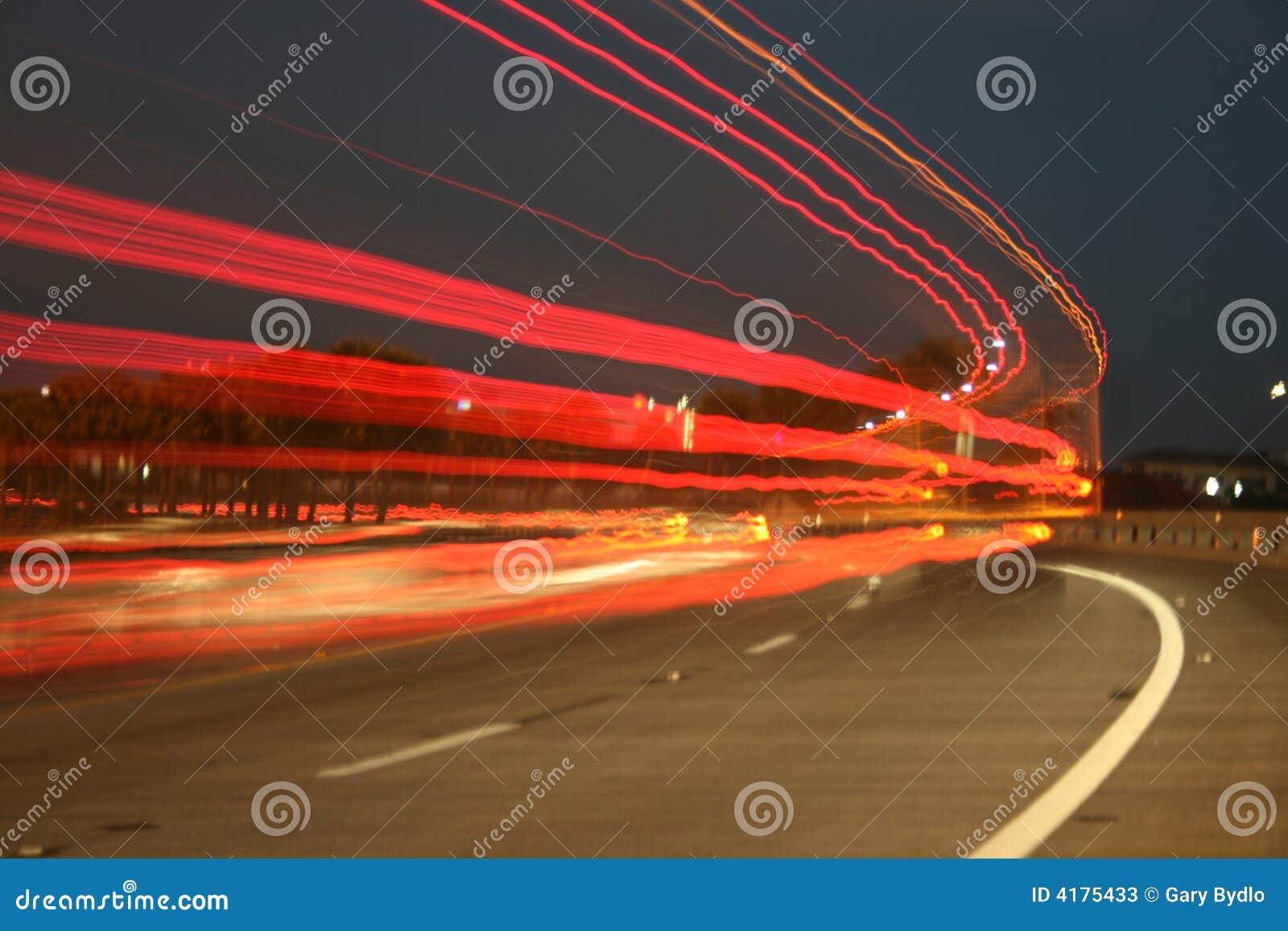 Traffic Blur stock image. Image of florida, streak, streets - 4175433
