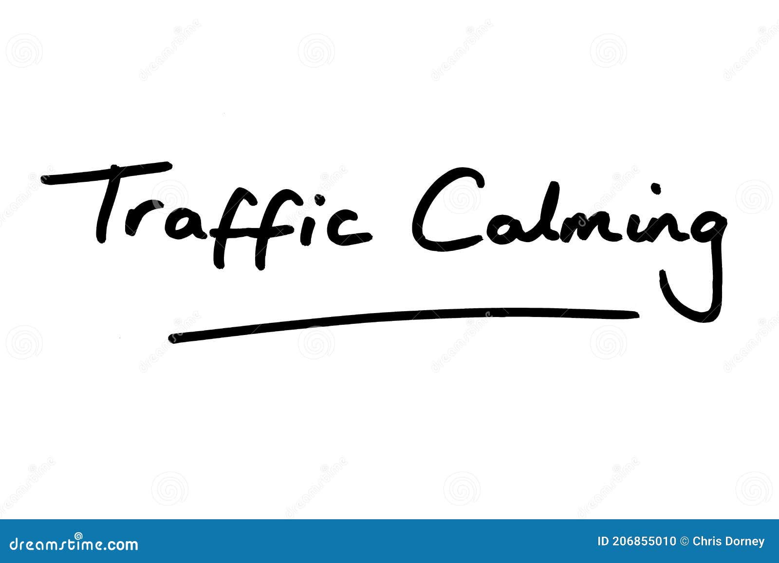 Traffic Calming stock illustration. Illustration of memo - 206855010