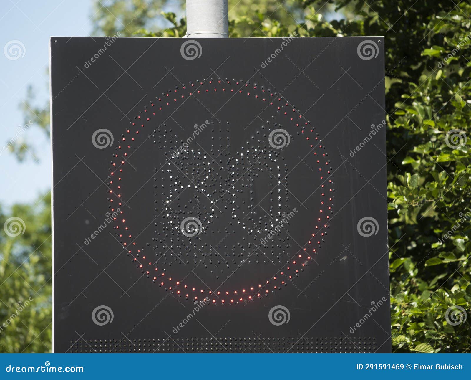 Traffic Calming in Road Traffic Stock Image - Image of danger, mobile ...