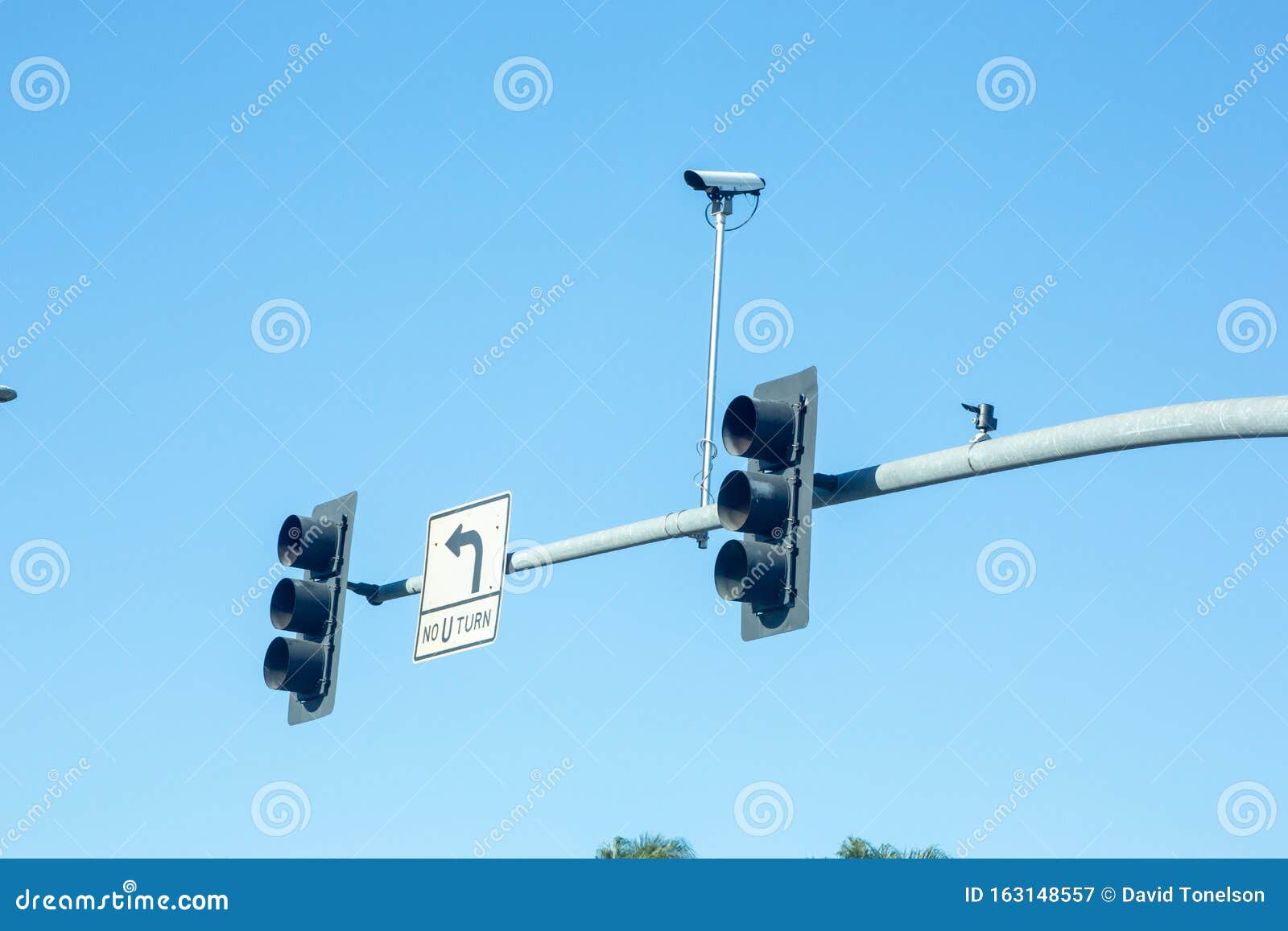 Traffic camera stock image. Image of access, intersection - 163148557