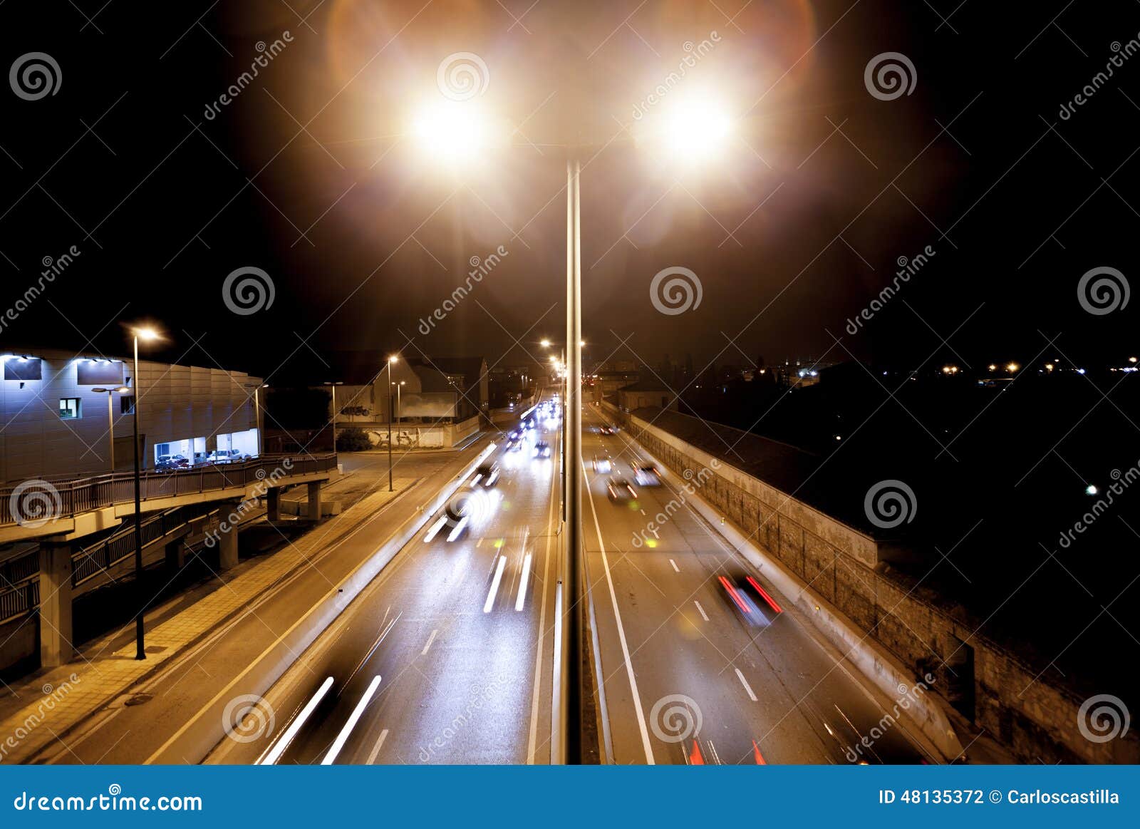 Traffic in the City Background Stock Photo - Image of delivery, street ...