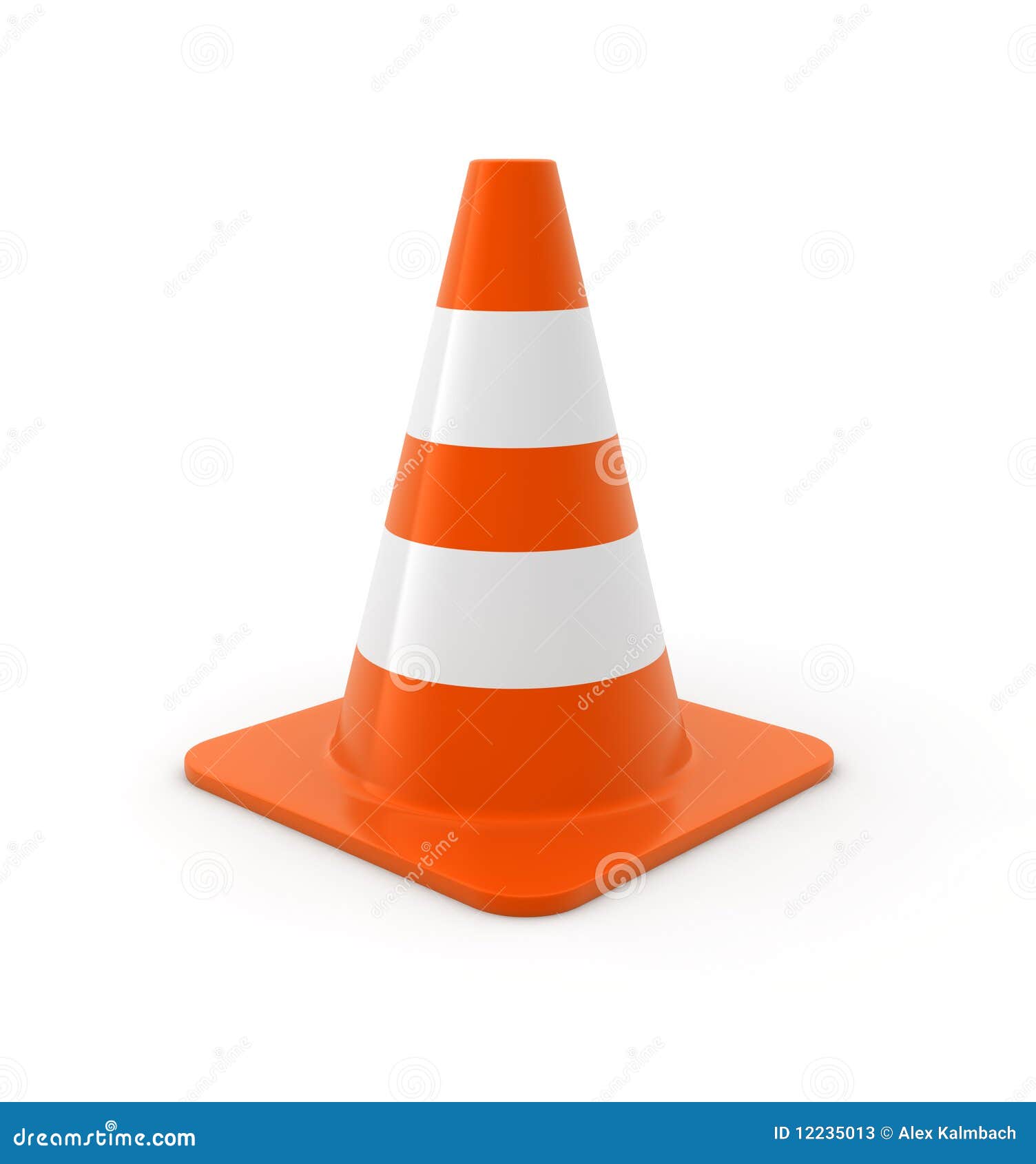 Traffic cone stock illustration. Illustration of sign - 12235013