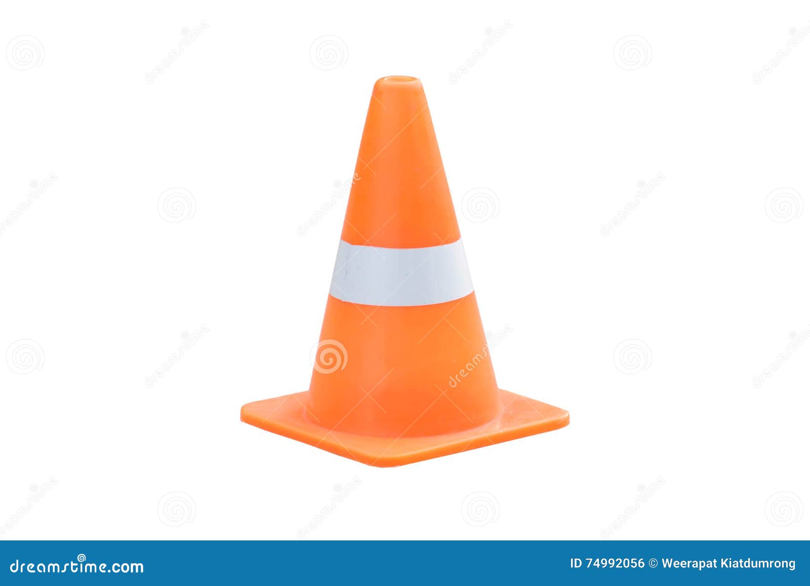 Traffic cone stock photo. Image of single, standing, hazard - 74992056