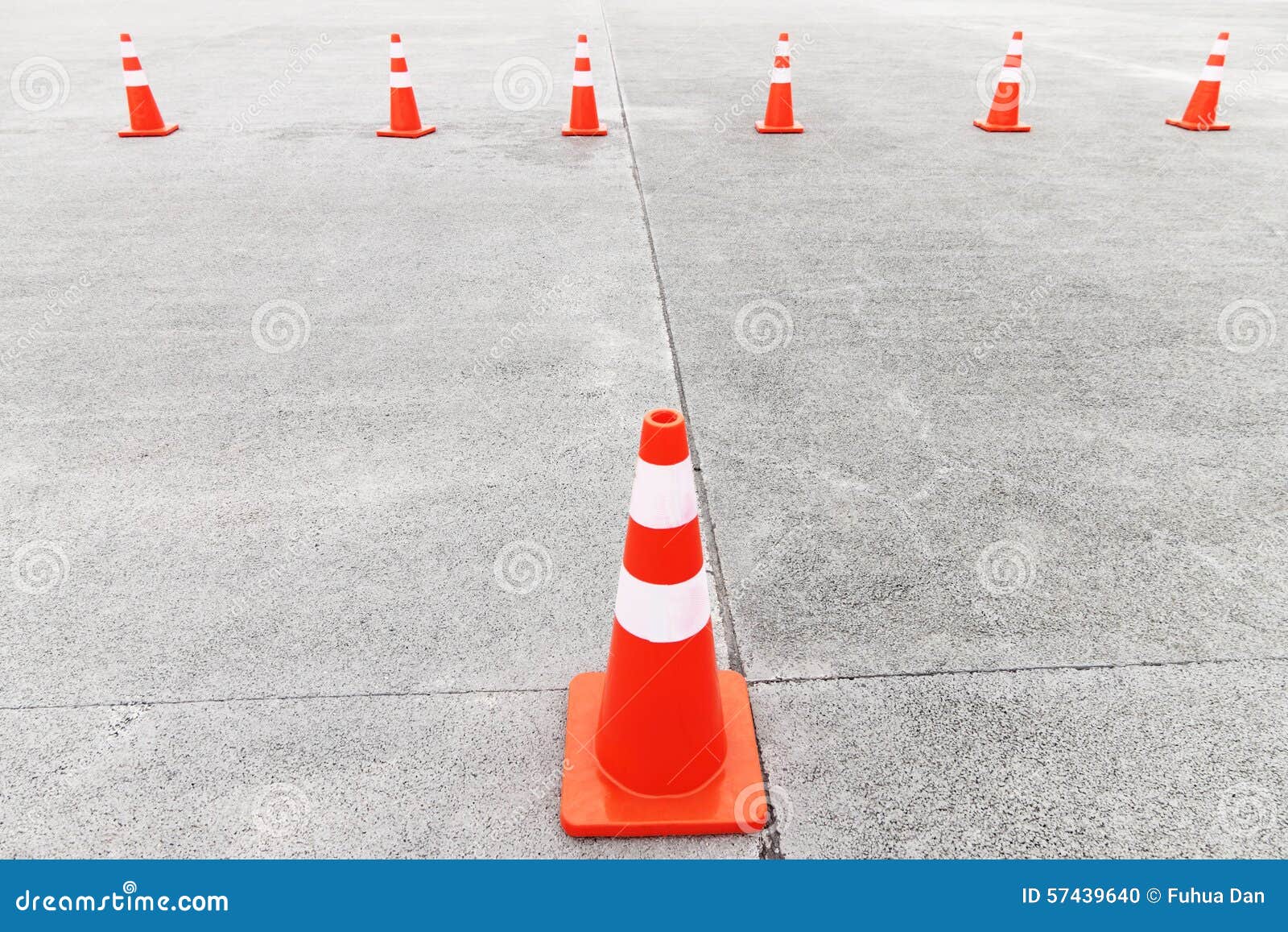 Traffic cone stock photo. Image of square, traffic, plastic - 57439640