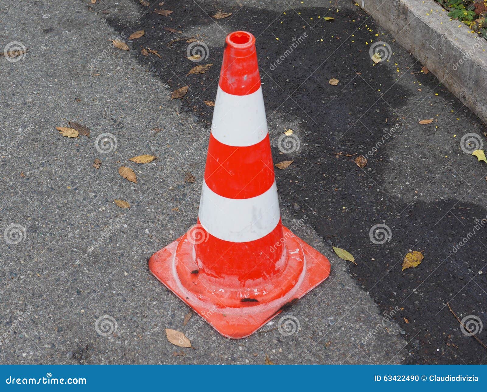 Traffic cone sign stock photo. Image of move, transportation - 63422490
