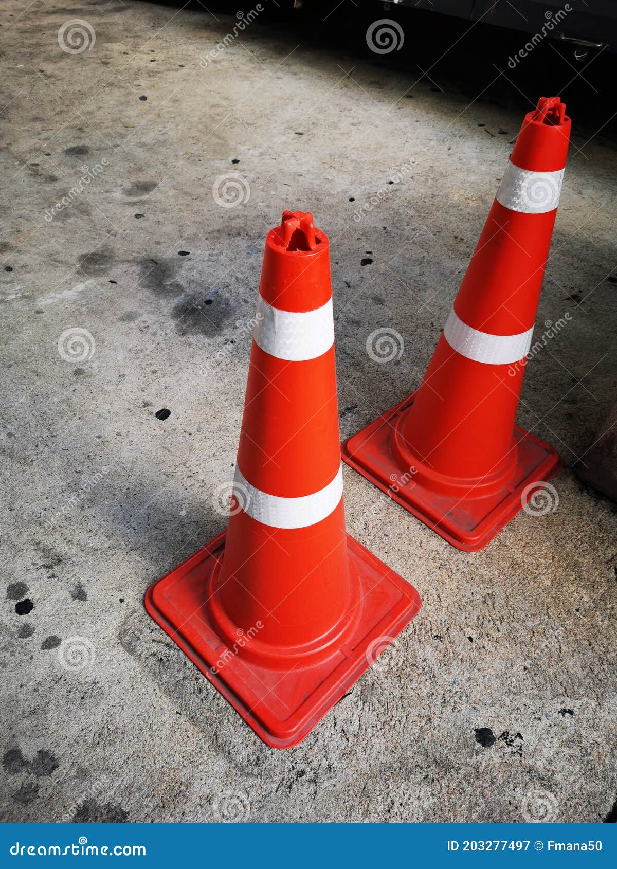 A traffic cone stop sign stock image. Image of cone - 203277497