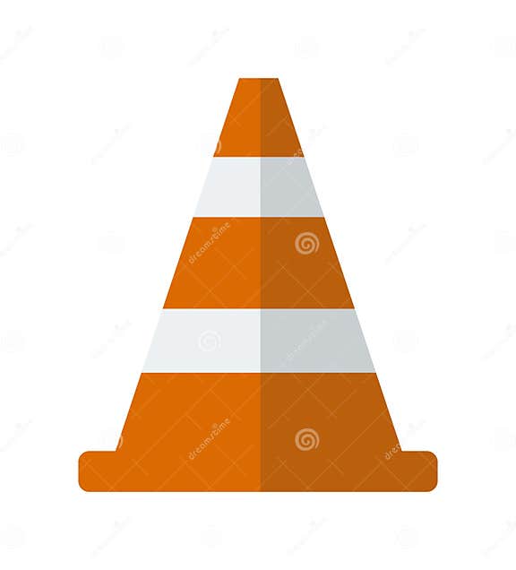 Traffic Cone Symbol stock illustration. Illustration of design - 289100876