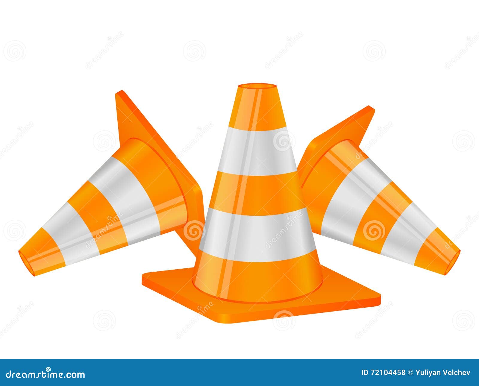 Traffic Cones, Safety Helmet And Blank Warning Sign Royalty-Free Stock ... Traffic Cones, Safety Helmet And Blank Warning Sign Royalty-Free Stock ...