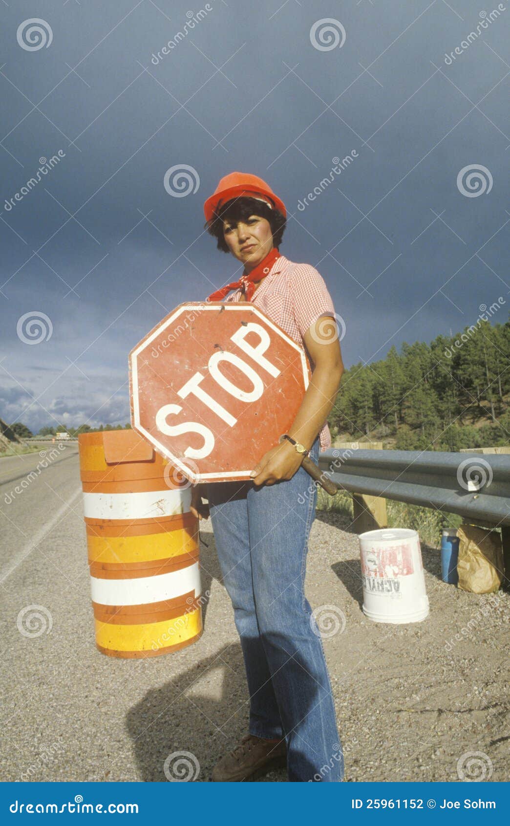 Traffic Control on a Highway Editorial Photography - Image of states ...