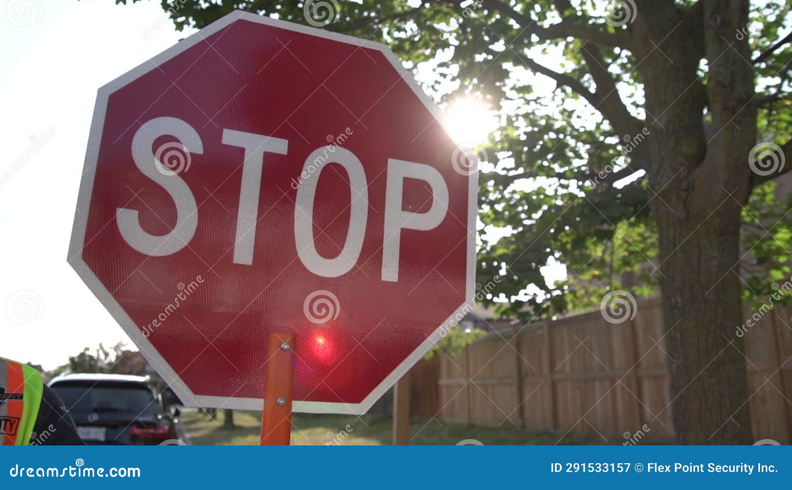 Traffic Control with Stop Slow Sign According To Construction Plan ...