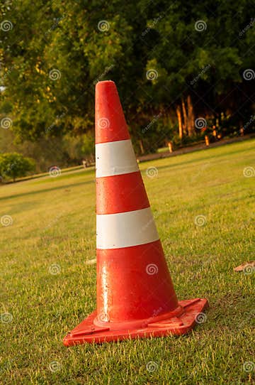 Traffic corn stock image. Image of orange, police, white - 40538933