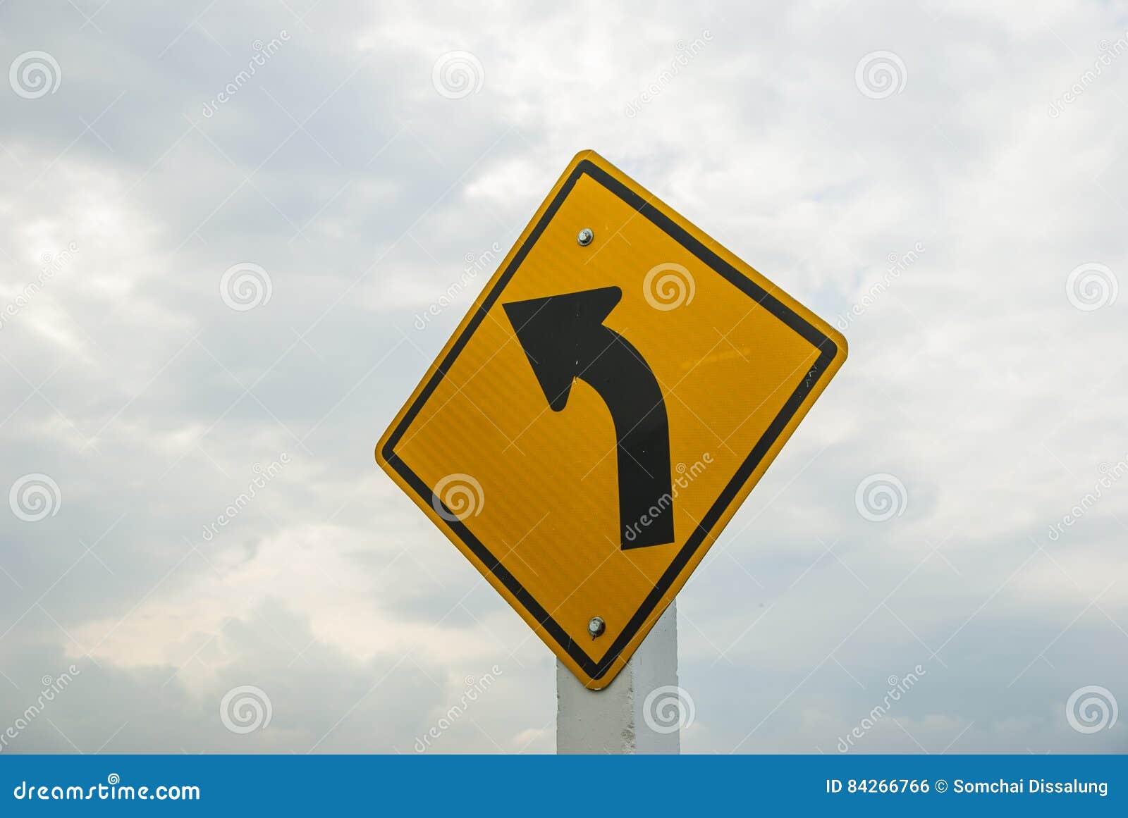 Traffic on the curve way stock photo. Image of empty - 84266766