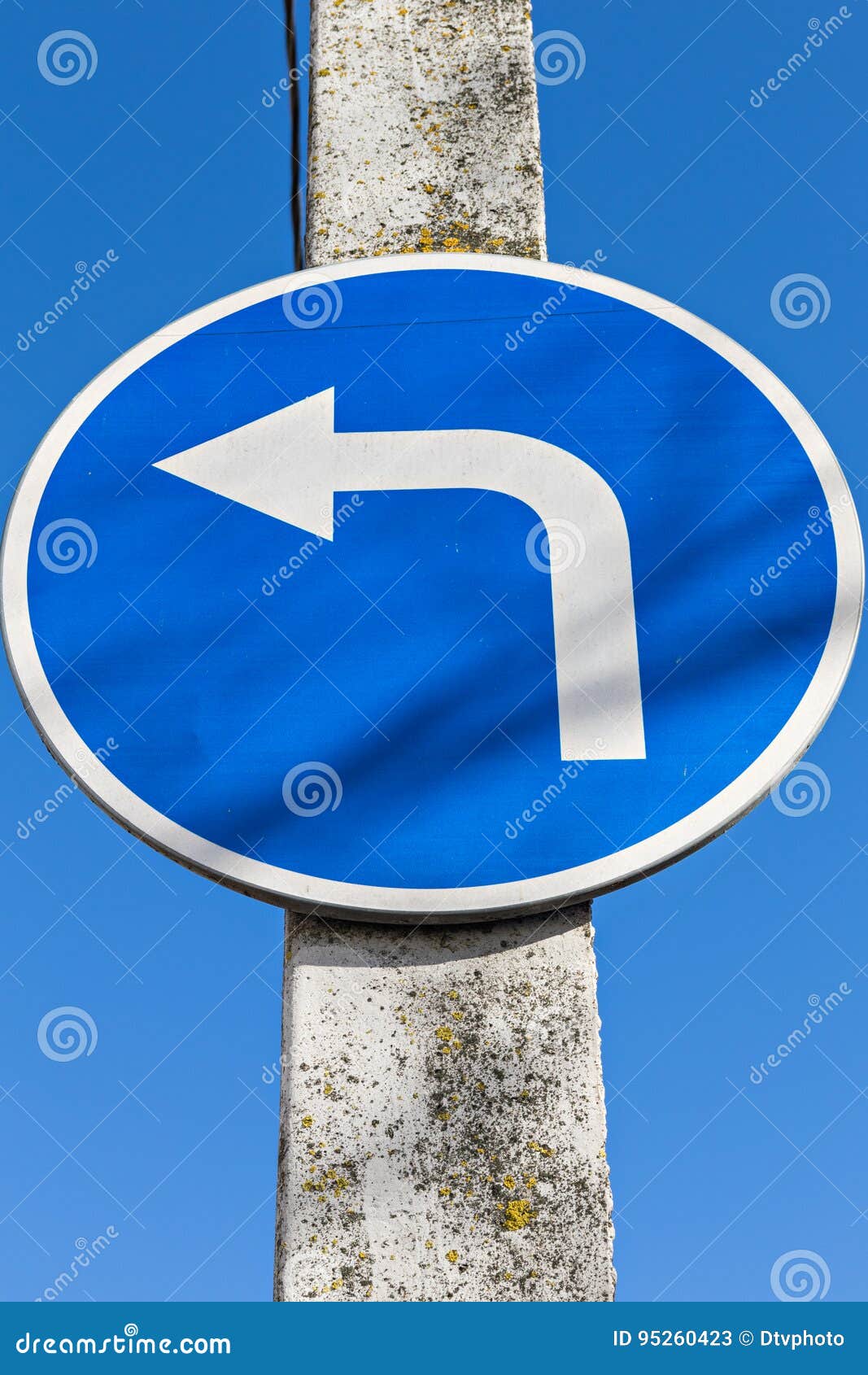 Traffic direction sign stock image. Image of direction - 95260423