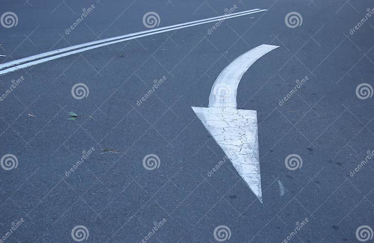 Traffic directions turn stock photo. Image of pavement - 887762
