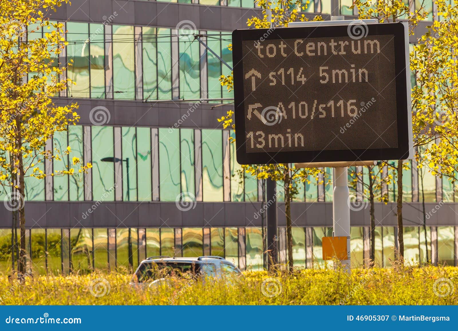 Traffic Information Sign in Amsterdam, the Netherlands Stock Image ...