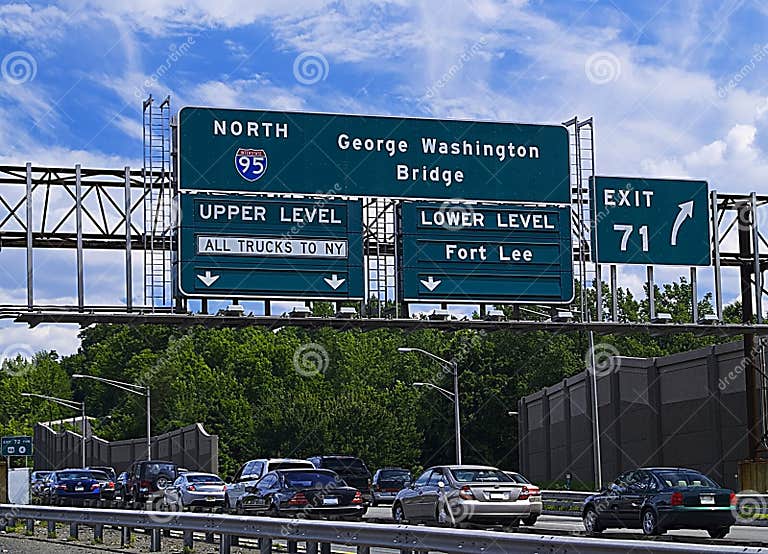 Traffic on Interstate stock image. Image of street, highway - 14345447
