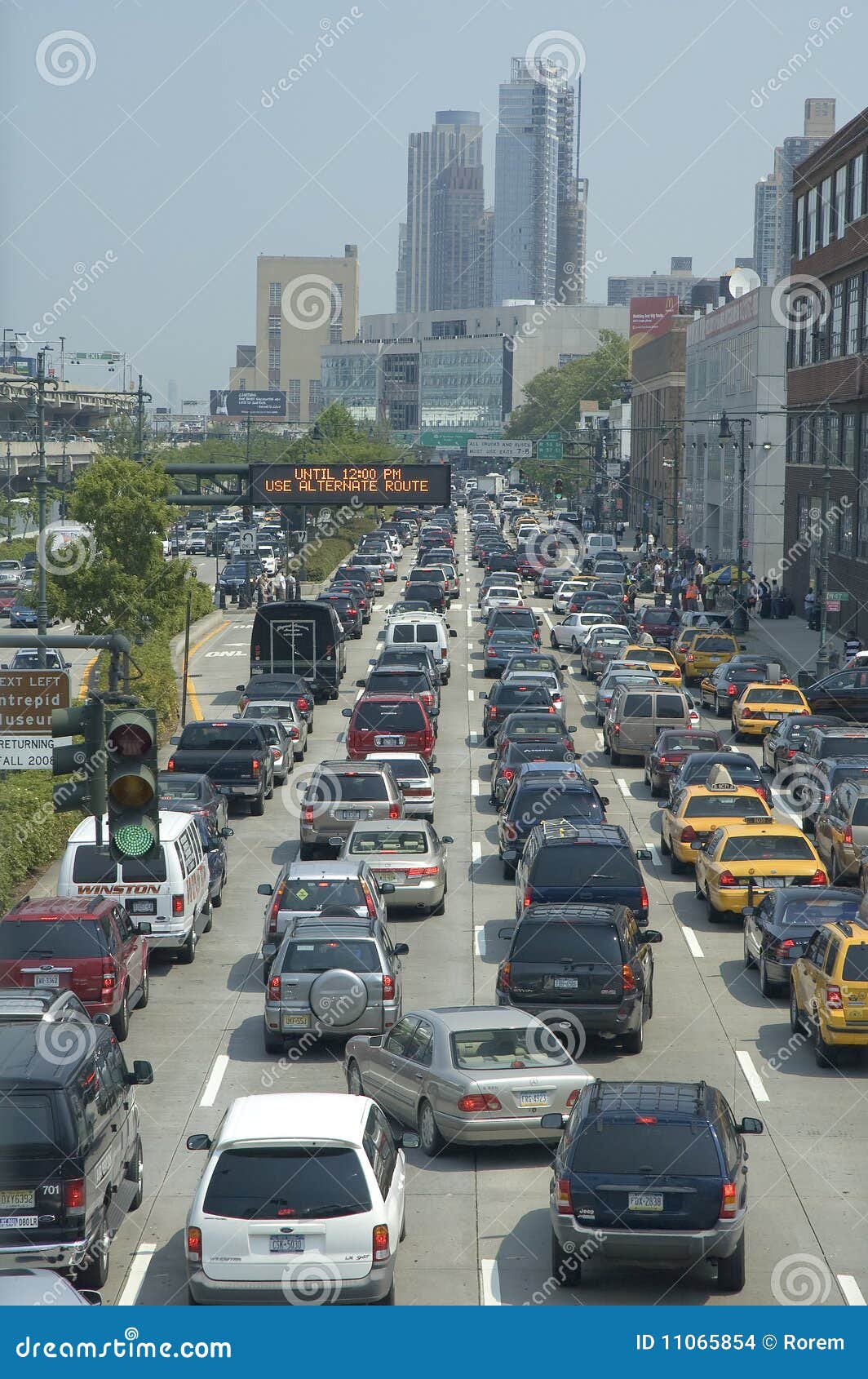 Traffic jam editorial stock image. Image of stress, cars - 11065854
